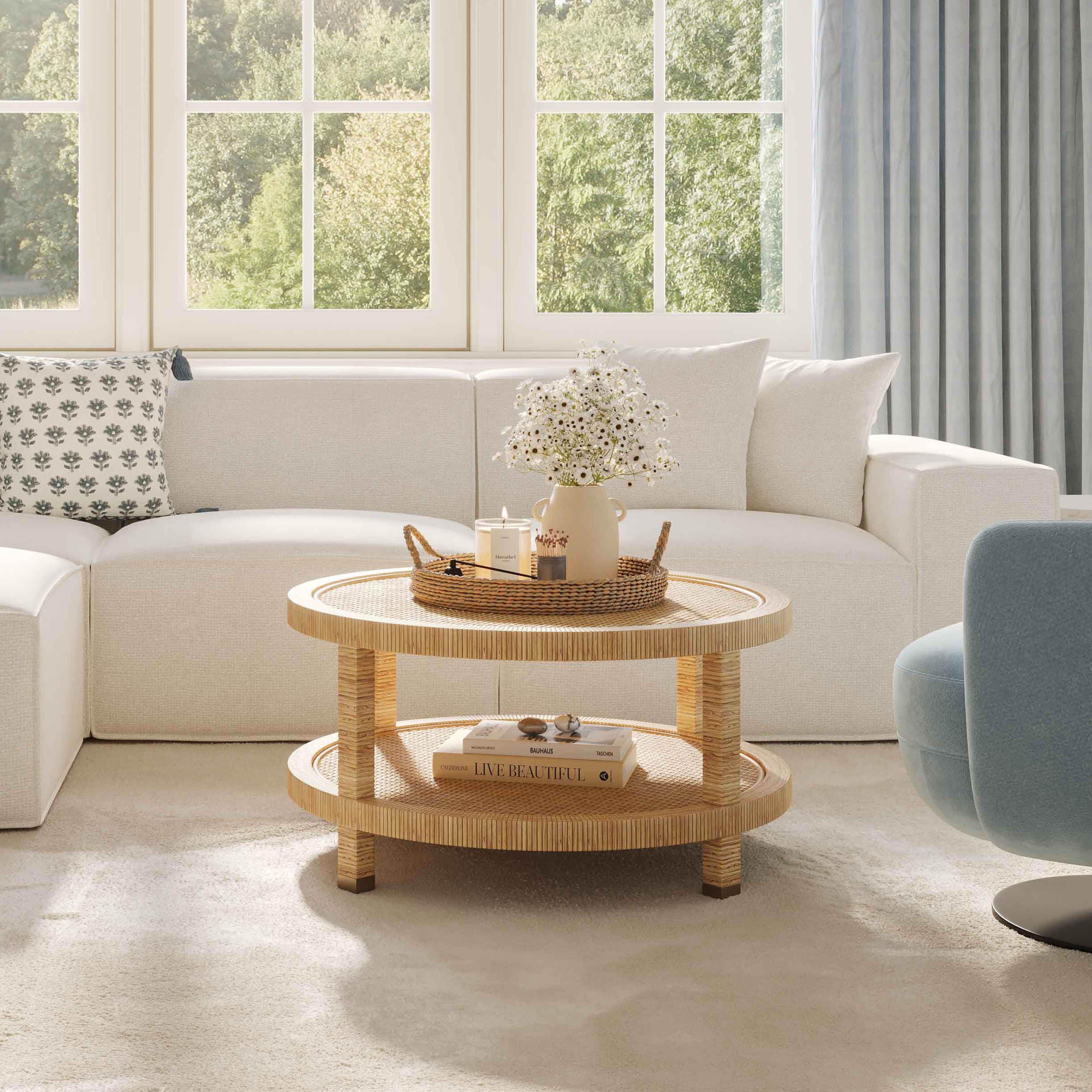 Click here for TOV Furniture Amara Coffee Table  Natural prices