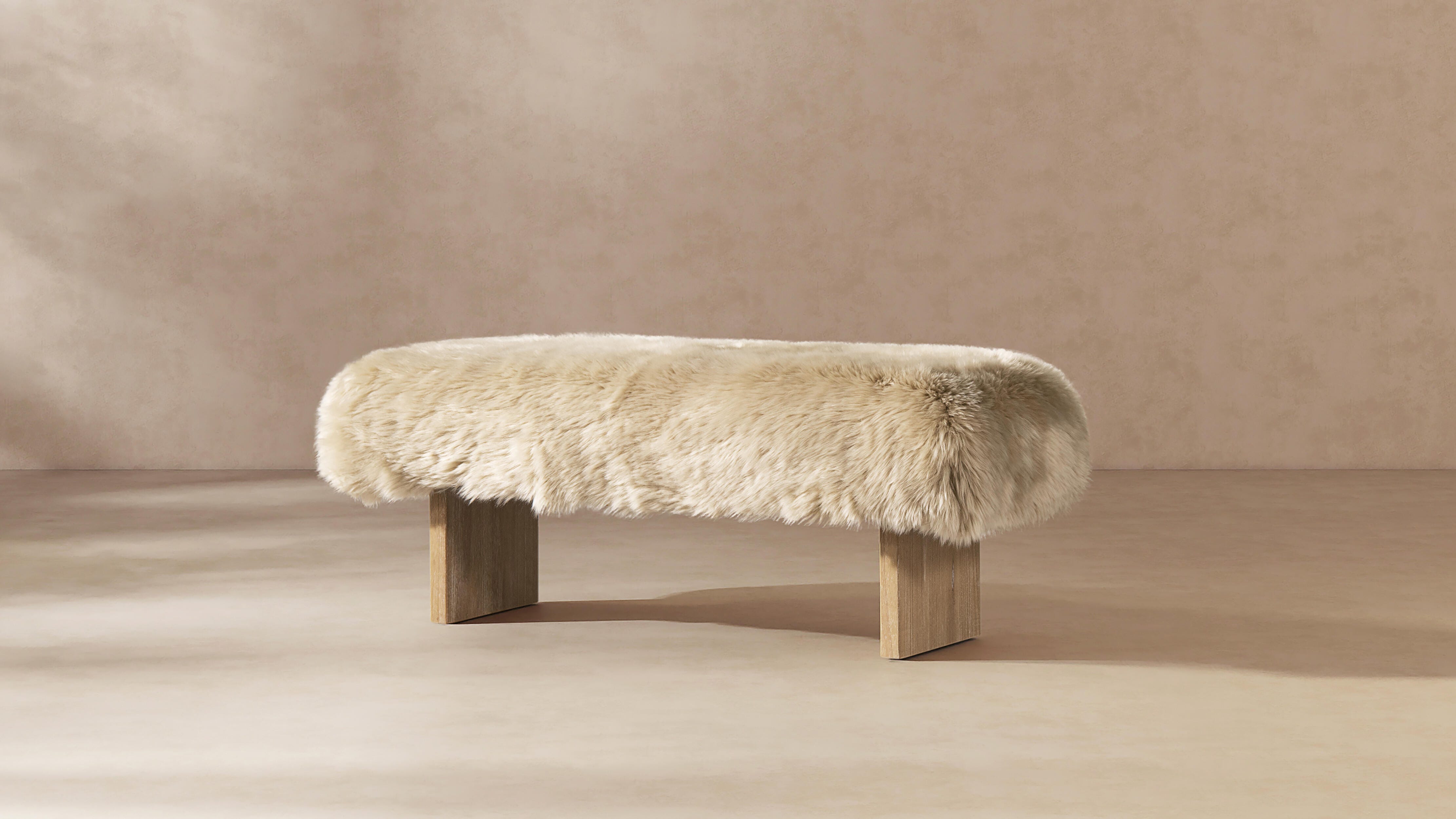 Click here for Jennifer Taylor Home Leda Sheepskin Fur Accent Ben... prices