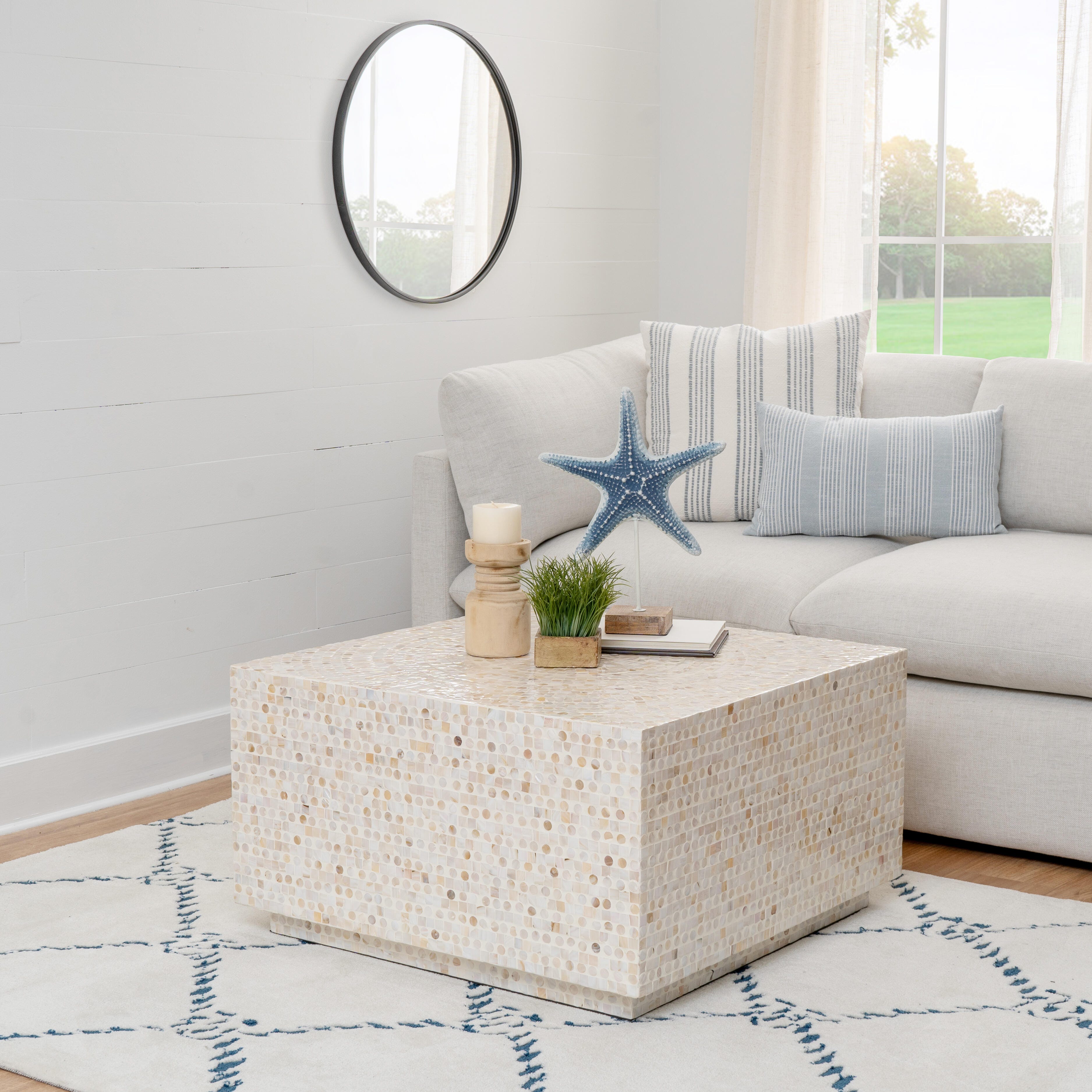 Click here for Linon Coffee Table  Cream prices