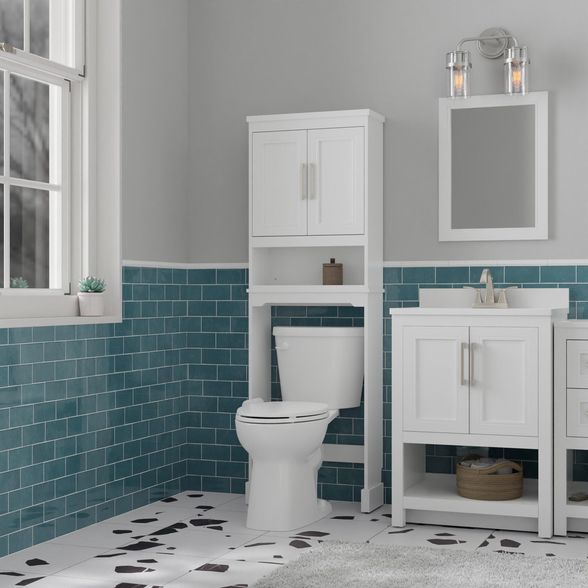 Click here for Linon Cami Tall Cabinet  White prices