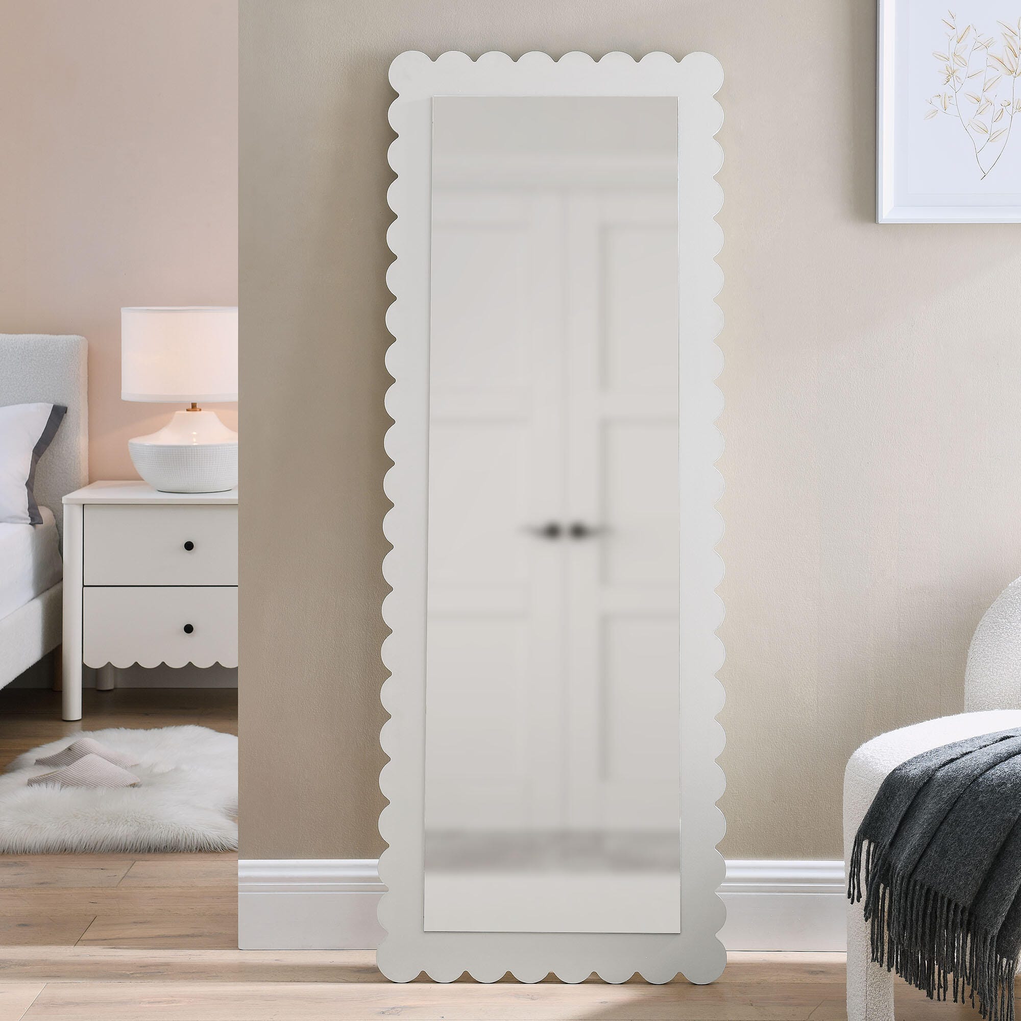 Click here for Modway Emmeline Floor Mirror  White prices
