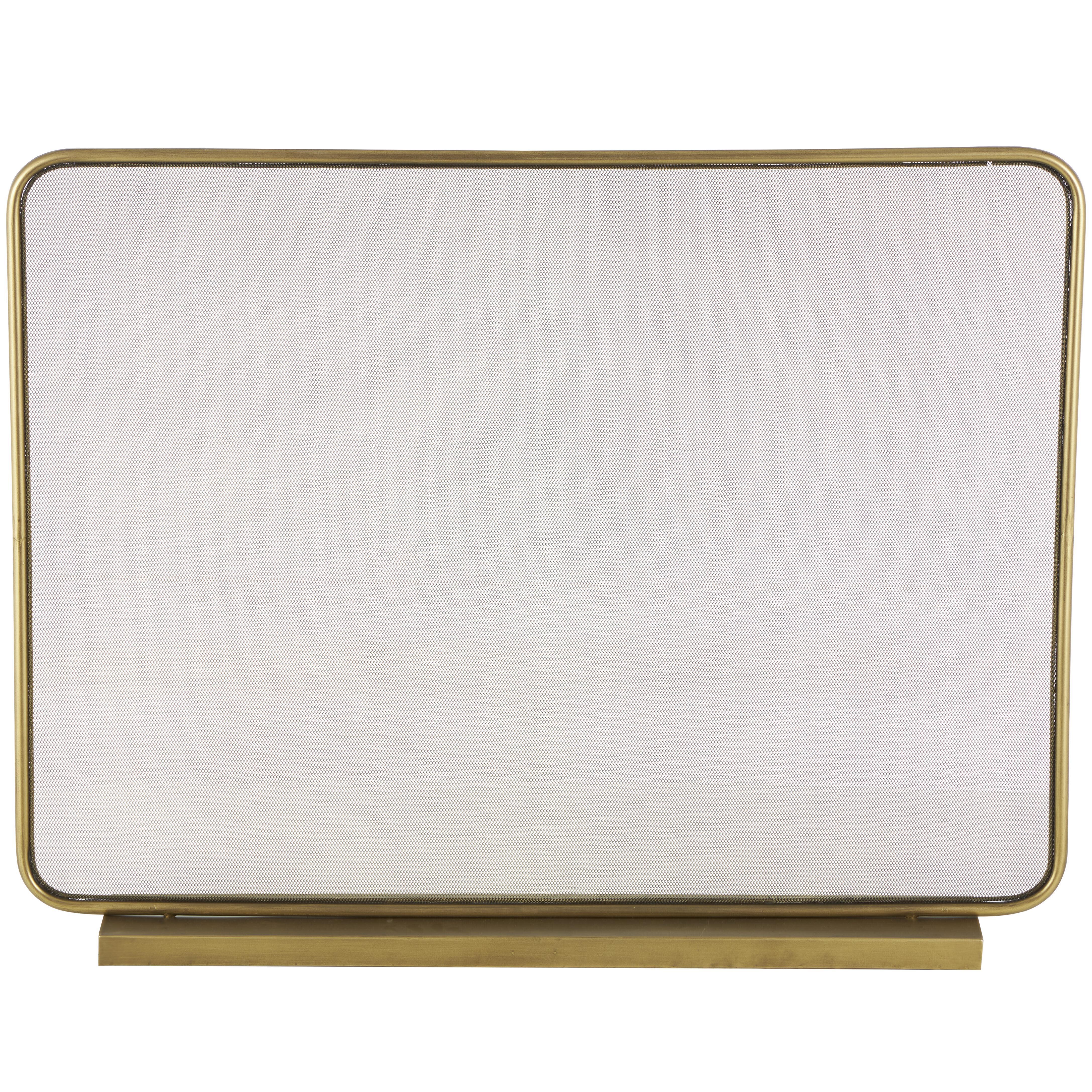 Click here for Bayberry Lane 38 x 29 Fireplace Screen  Gold prices