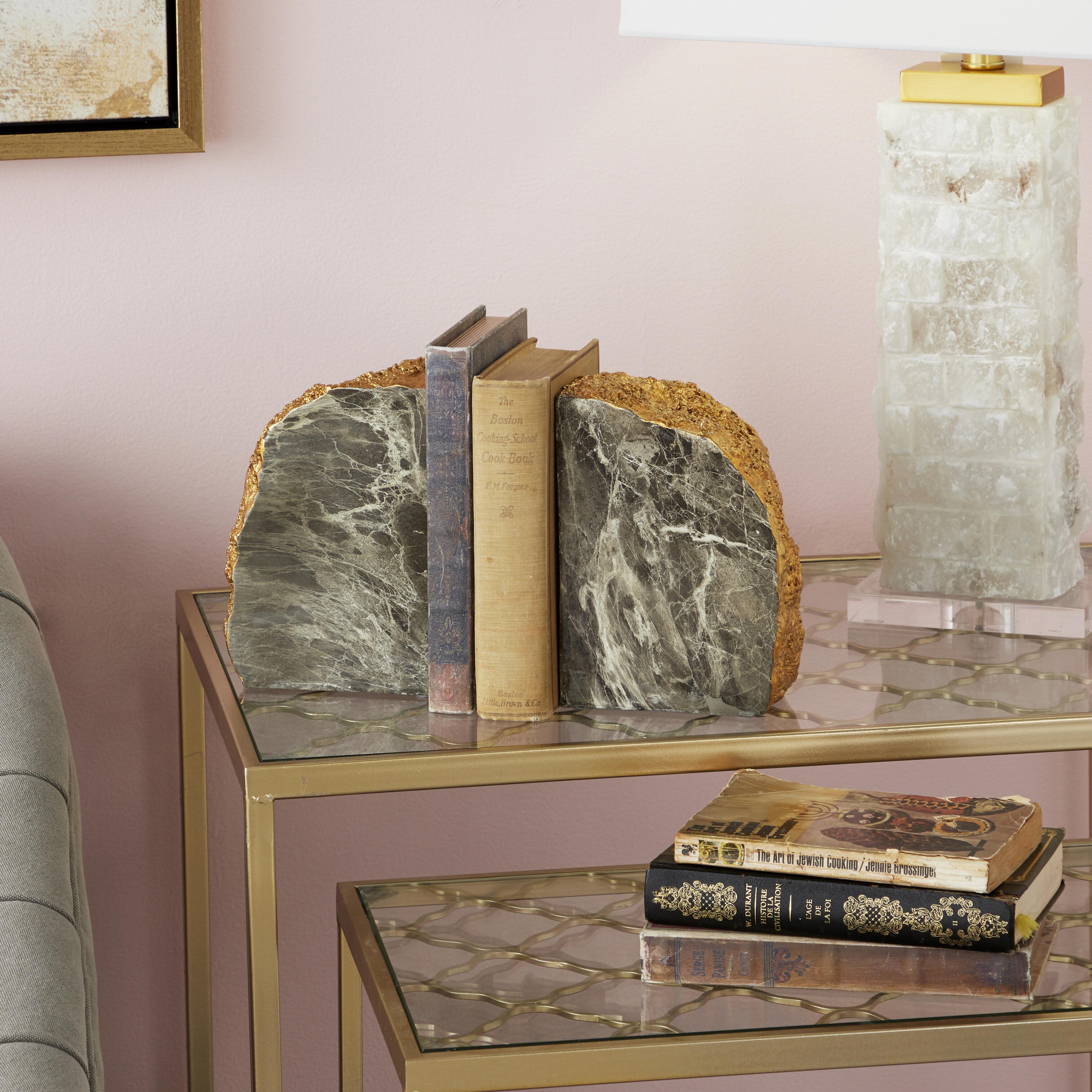 Click here for Bayberry Lane Decorative Bookends with Gold Detail... prices