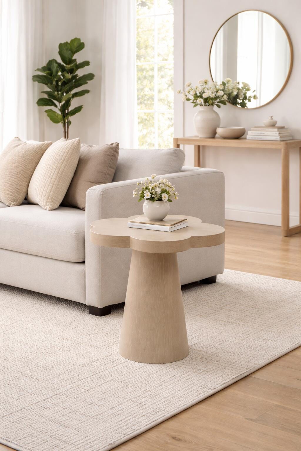 Click here for TOV Furniture Allium End Table  Brown prices