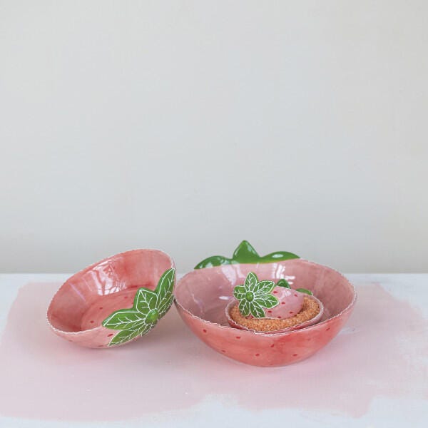Click here for Storied Home Nesting Bowls  Pink/Green prices