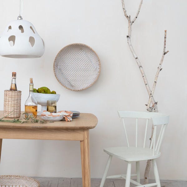 Click here for Storied Home Solid Pendant Lamp  White prices
