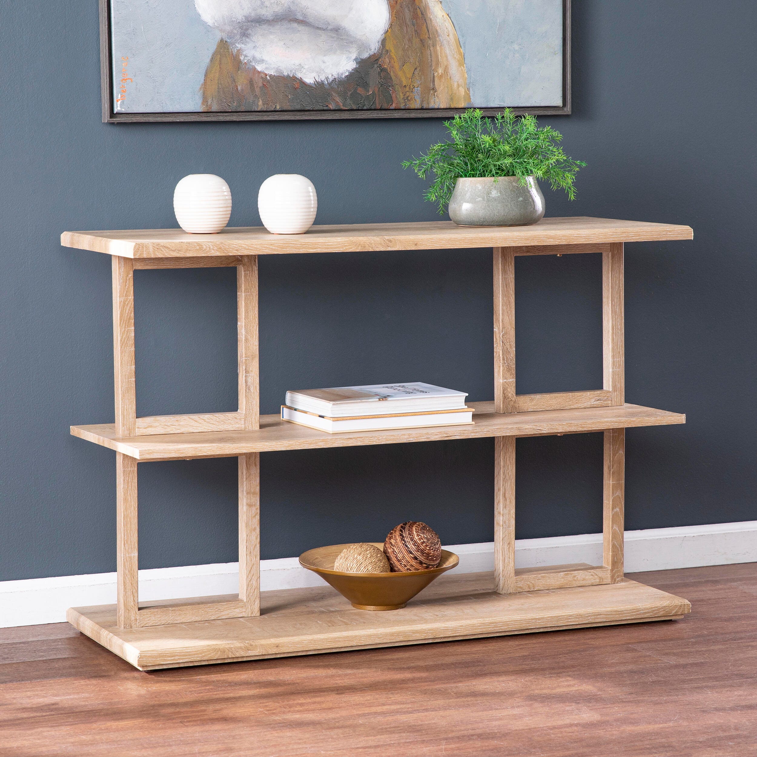 Click here for SEI Markworth Console Table  Natural/Beige prices
