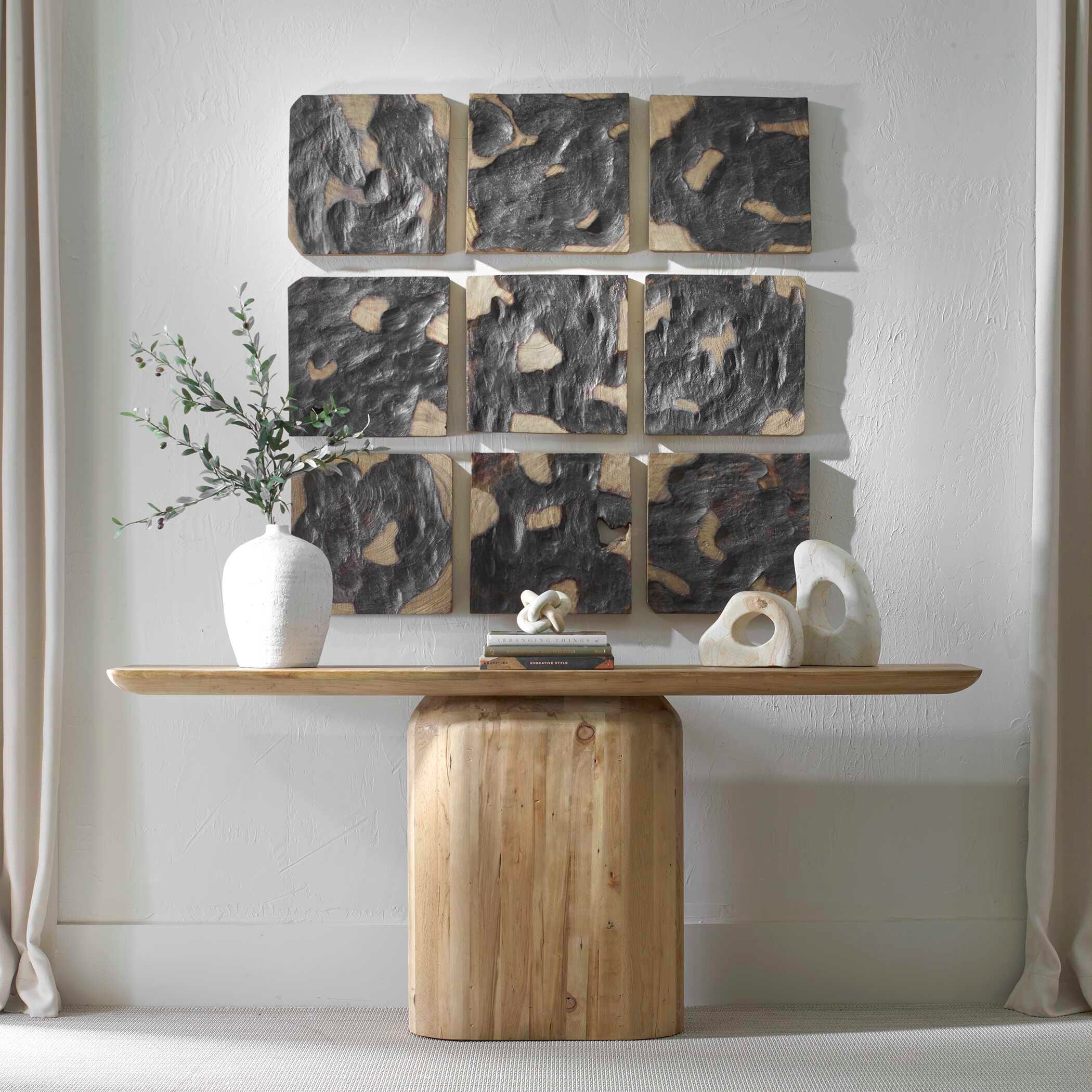 Click here for Uttermost Ignite Wood Wall Decor  Black prices