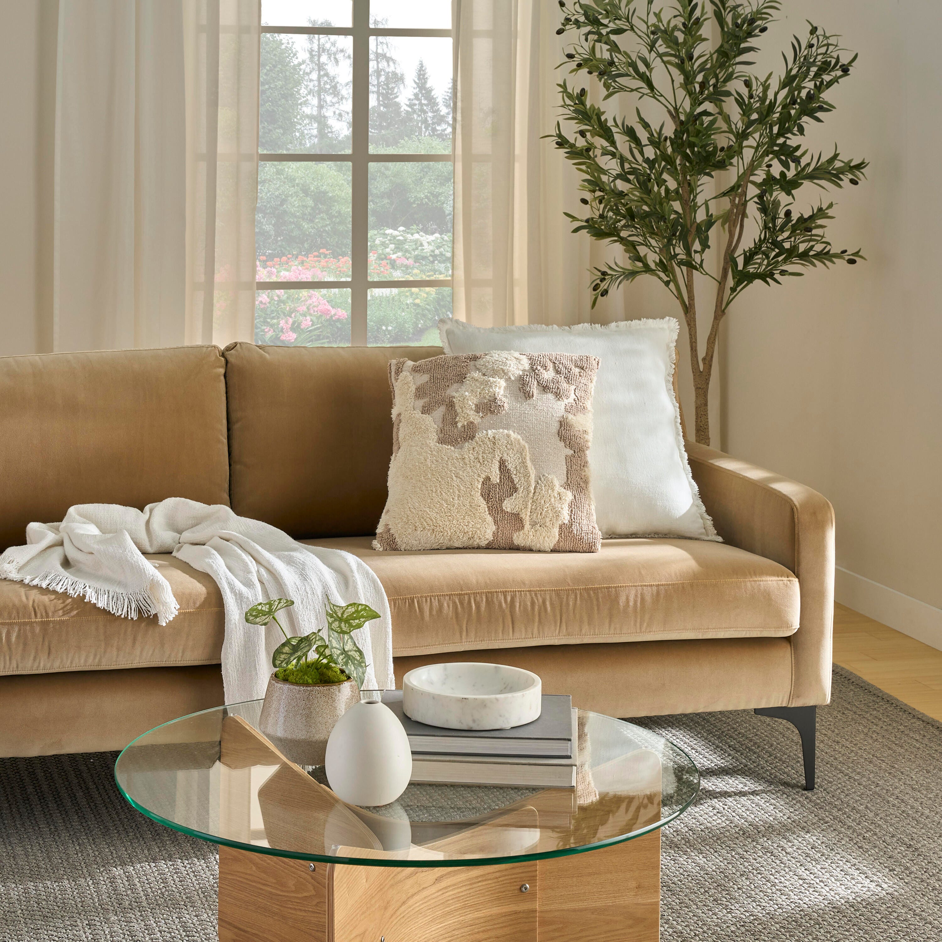 Click here for Nourison Home Decorative Throw Pillow  Beige prices