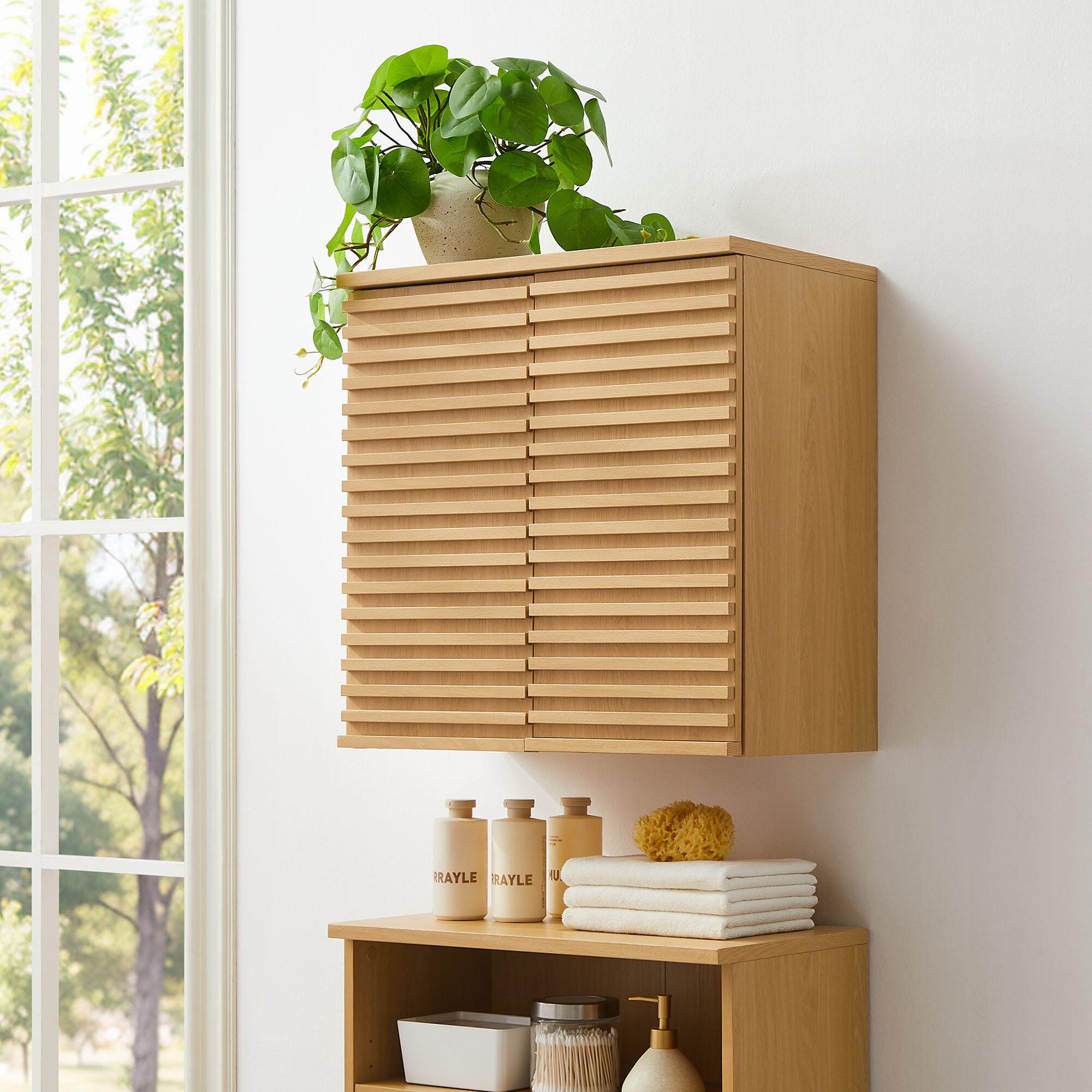 Click here for Modway Render Wall Mounted Bathroom Storage Cabine... prices