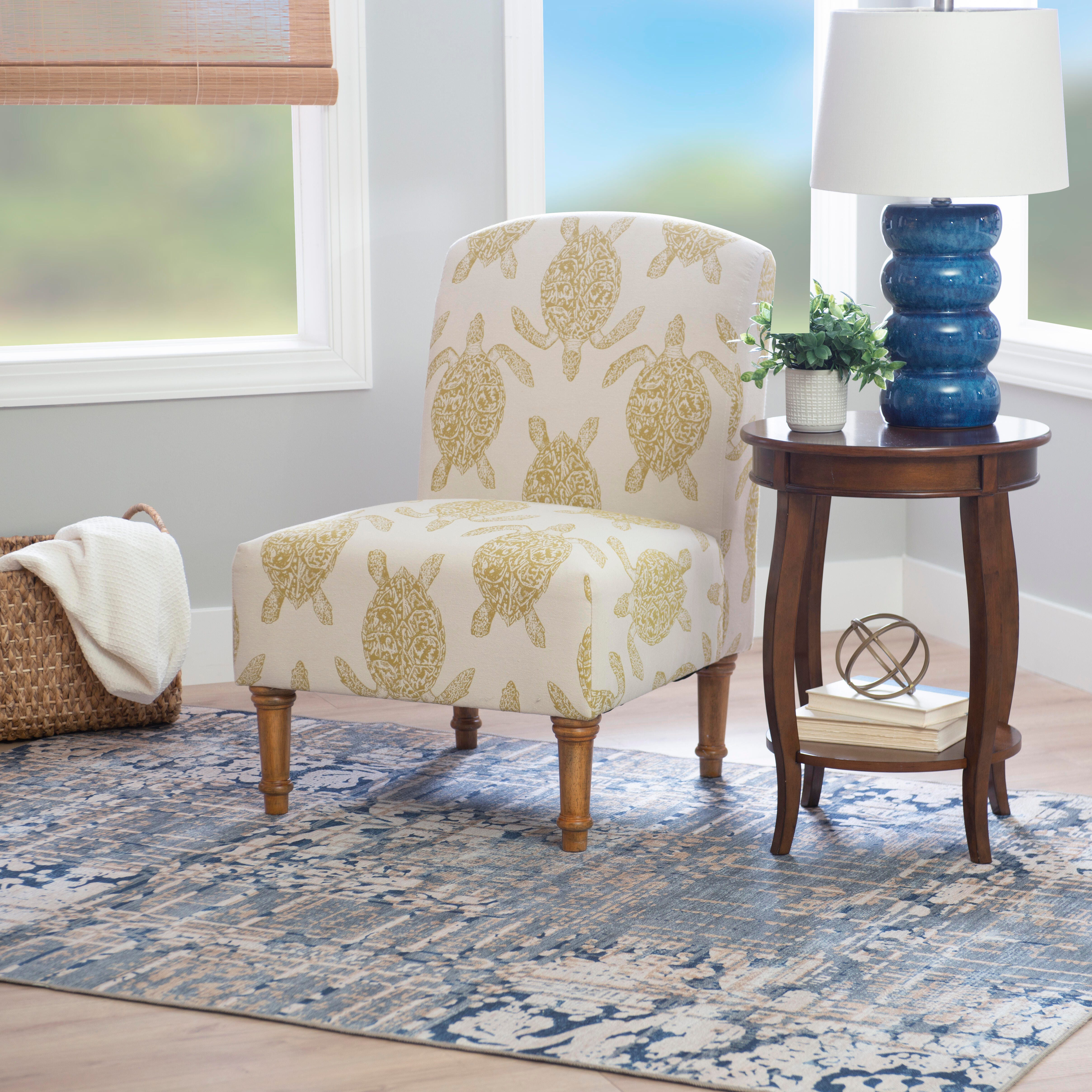 Click here for Linon Conroe Accent Chair  Mustard prices