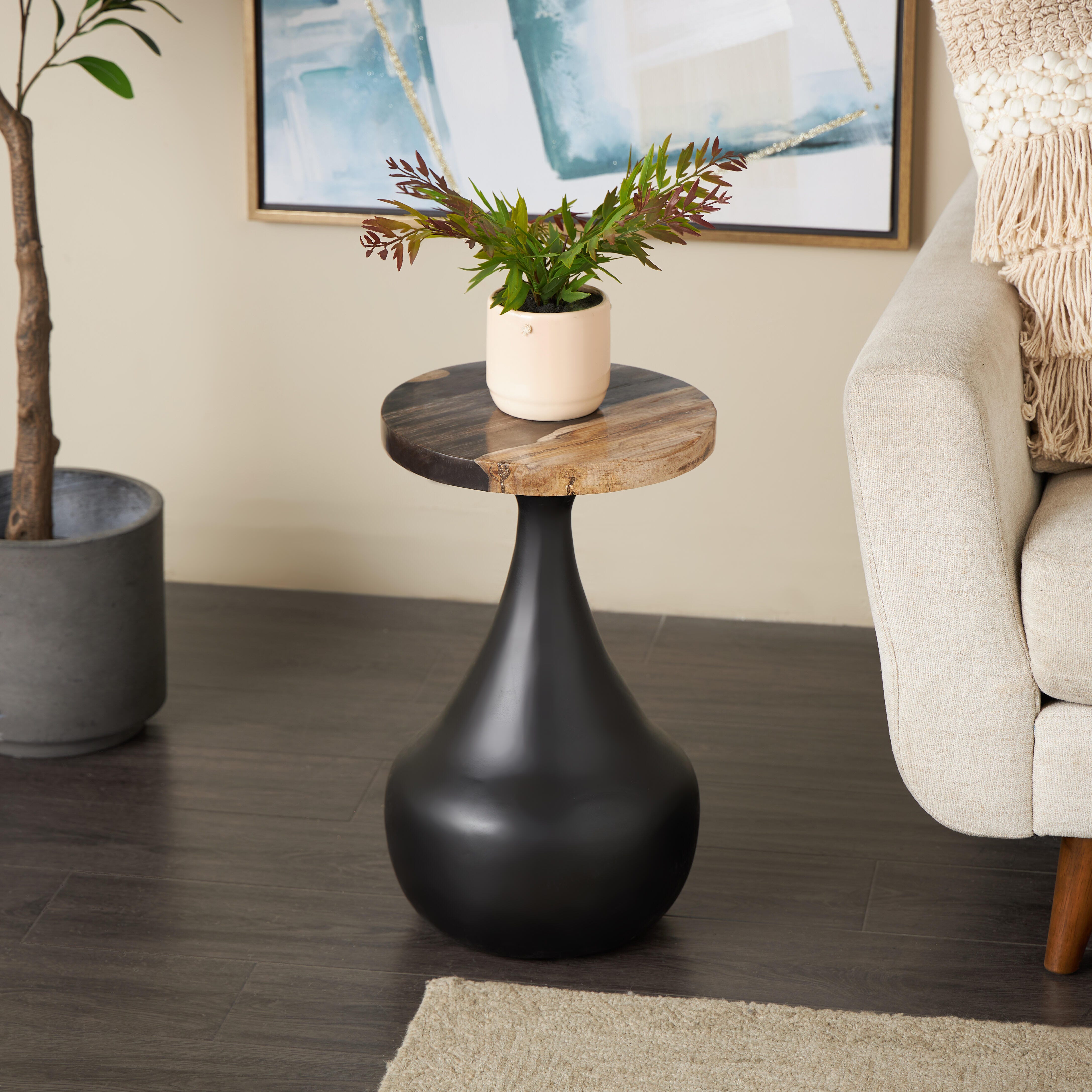 Click here for Bayberry Lane Accent Table  Black prices