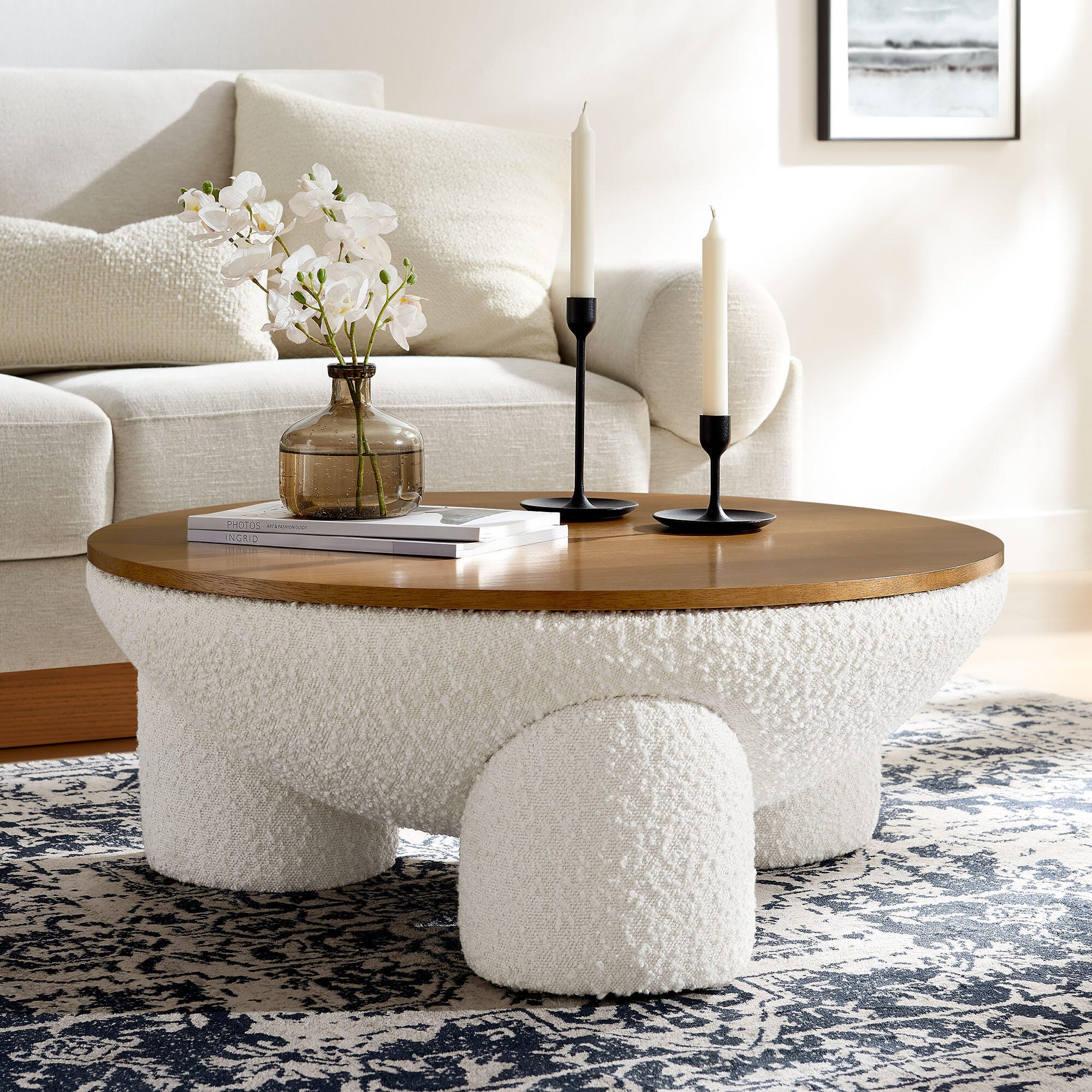 Click here for Modway Tridome Coffee Table  Natural Ivory prices