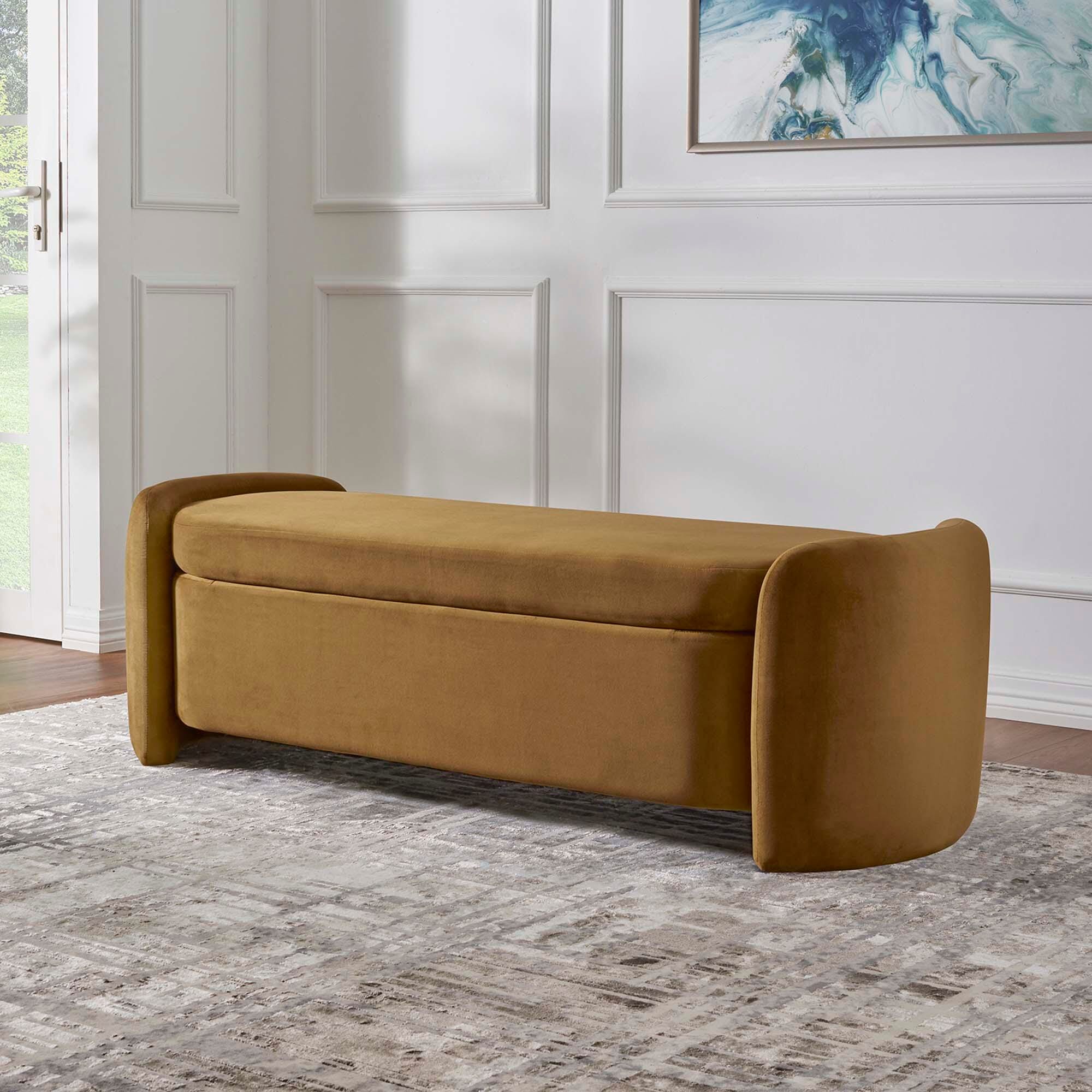Click here for Modway Nebula Storage Bench  Cognac prices