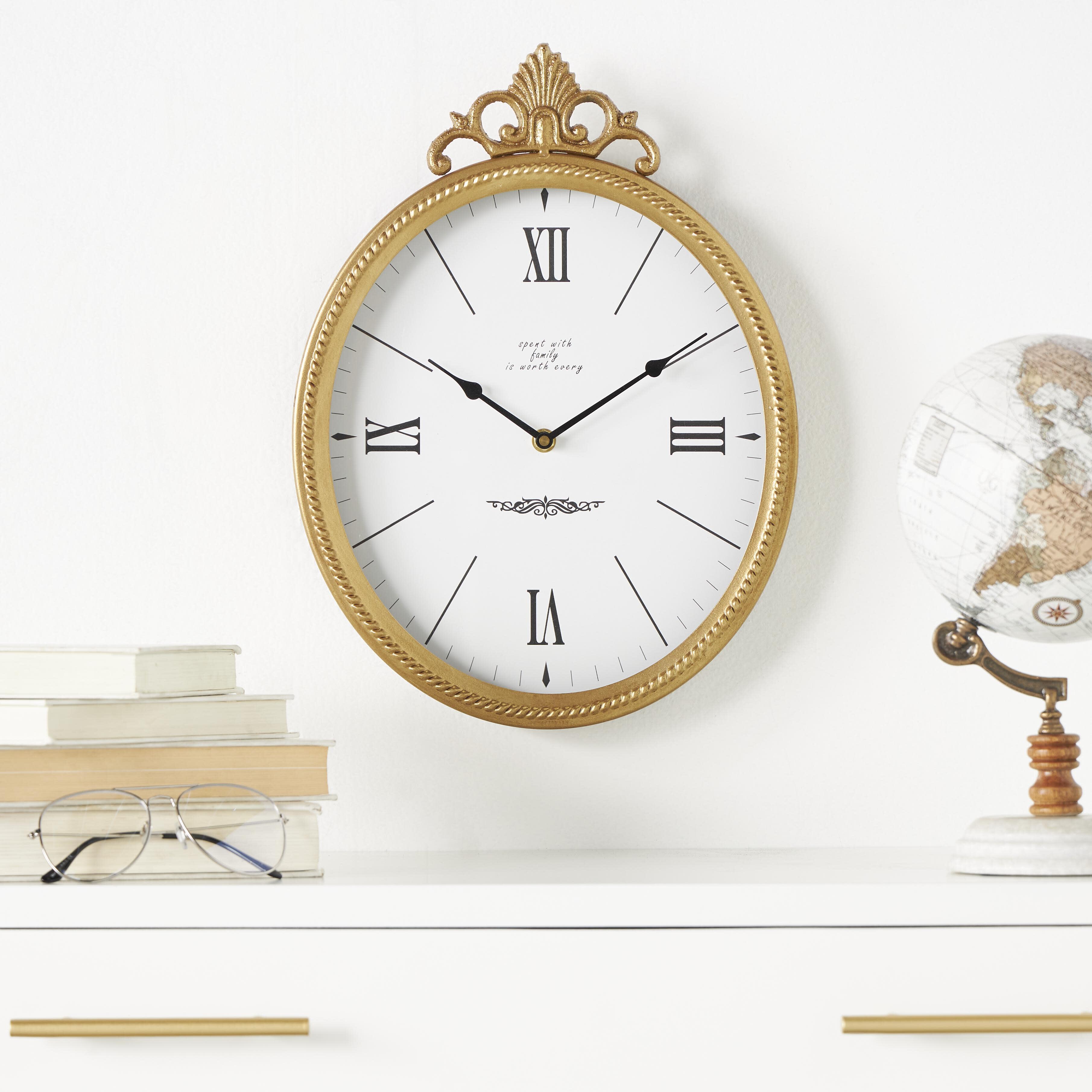 Click here for Bayberry Lane Antique Wall Clock  Gold prices