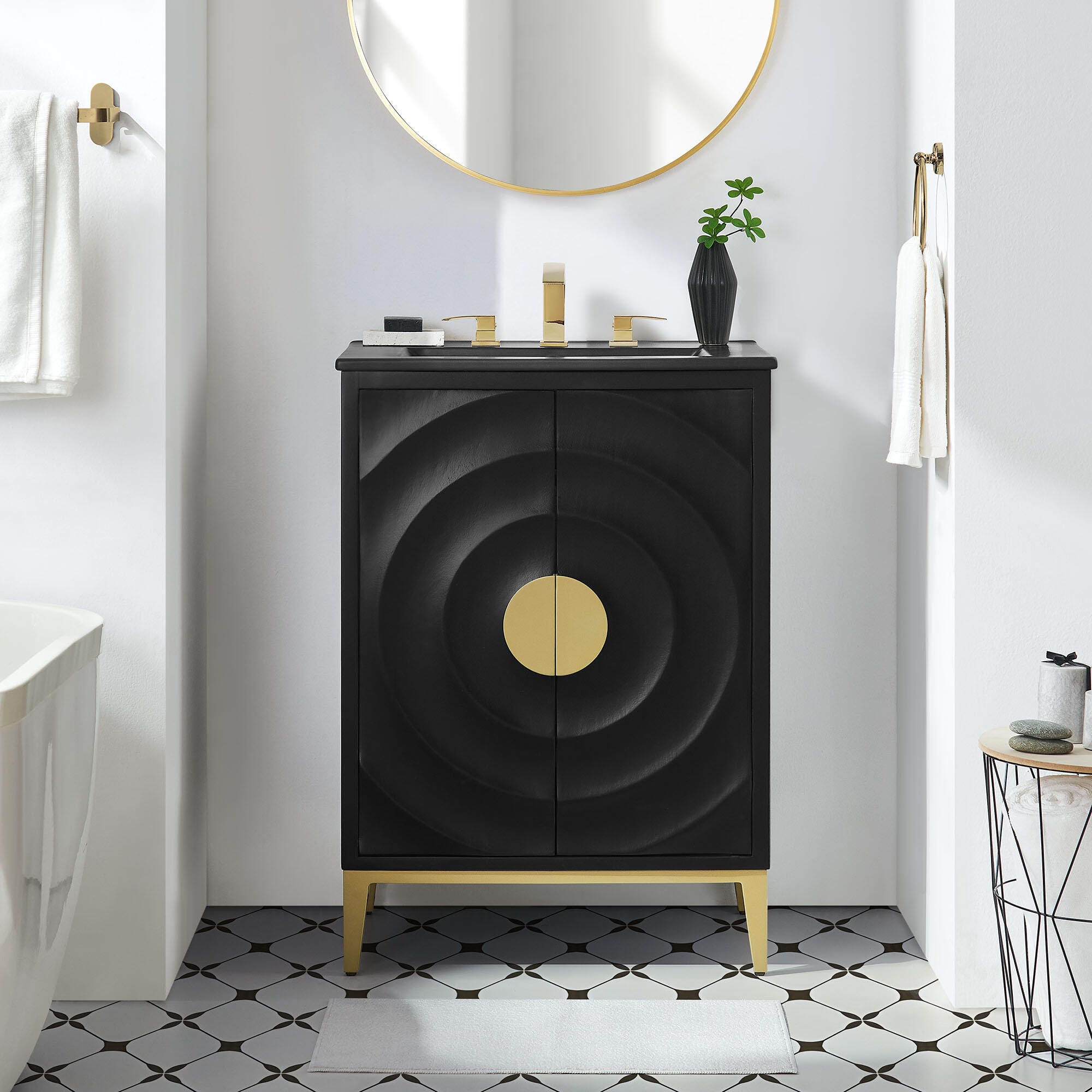 Click here for Modway Beau 24 Bathroom Vanity  Black prices