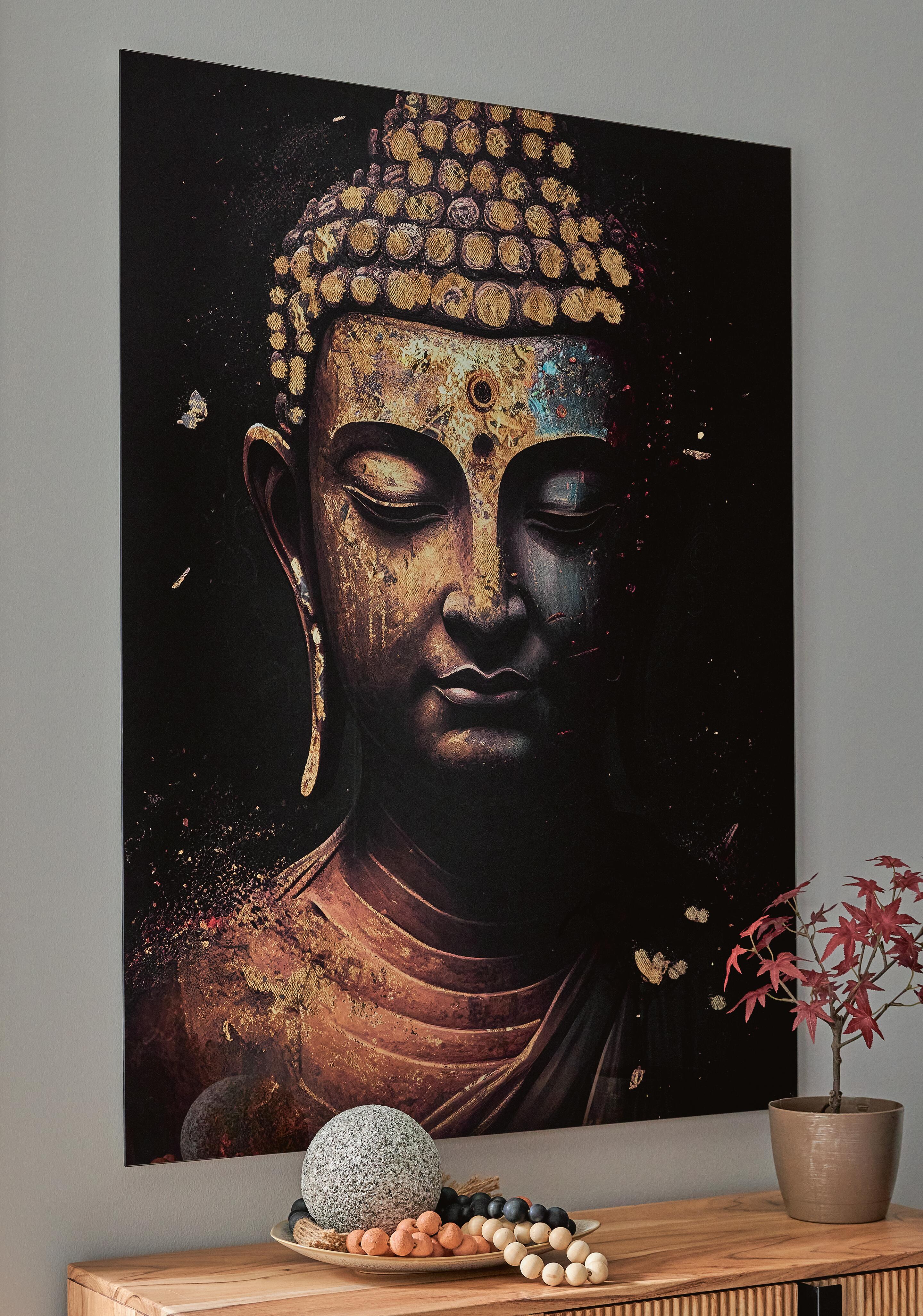 Click here for Caymoore Buddha Wall Art   Black/Gold Finish prices