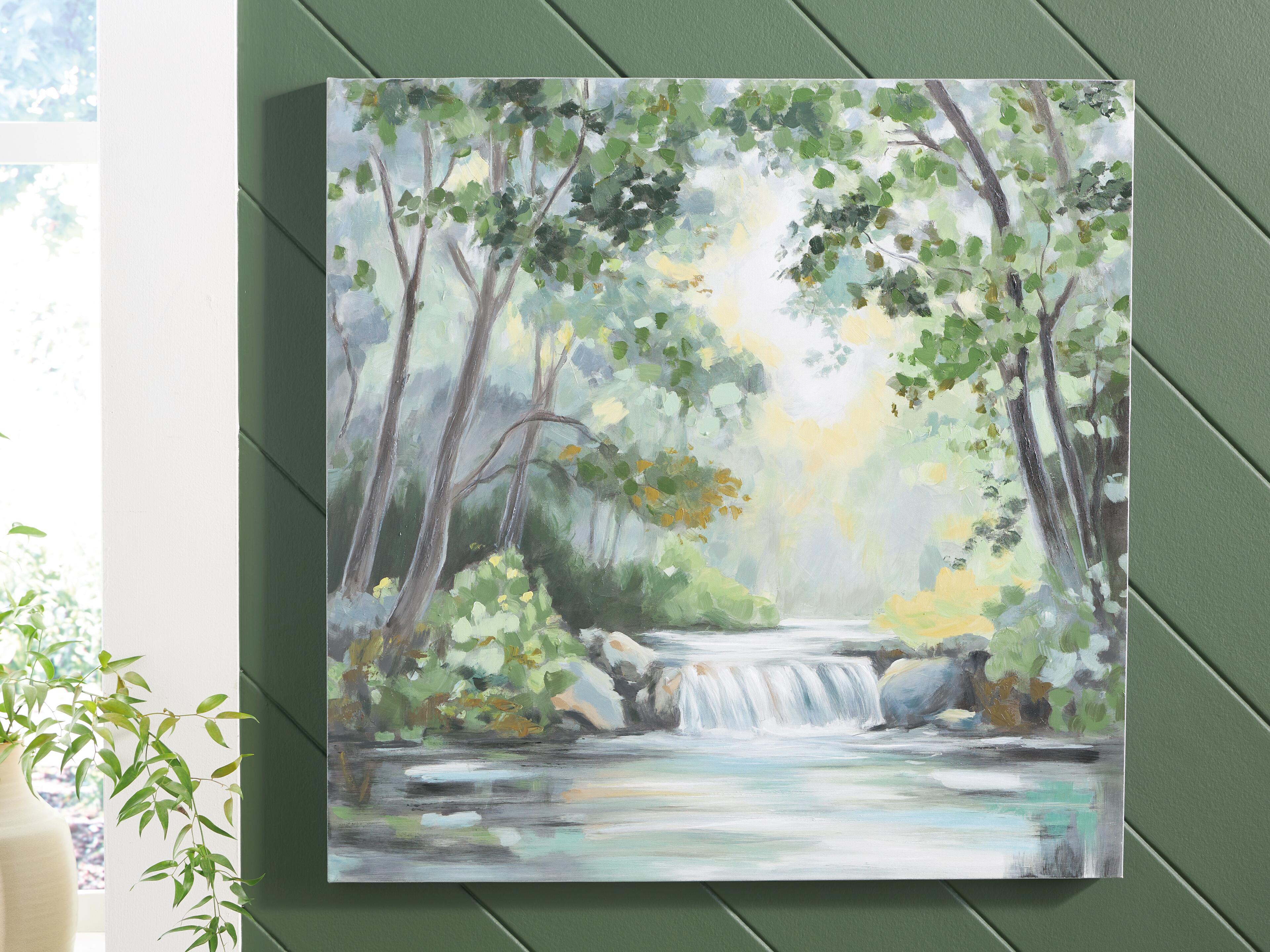 Click here for Evermaddick Nature Wall Art  Green/Gray/White prices