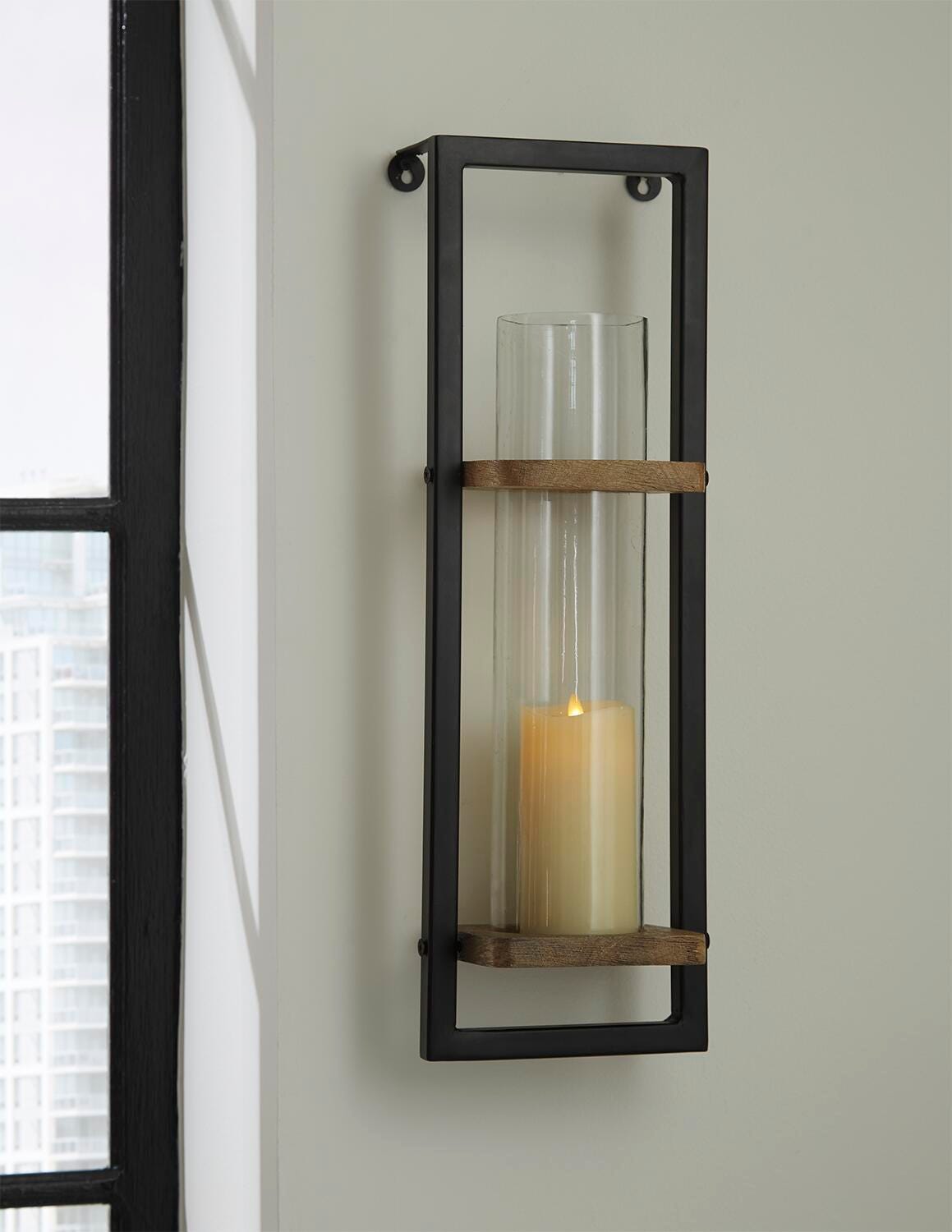 Click here for Colburn Wall Sconce  Natural/Black prices