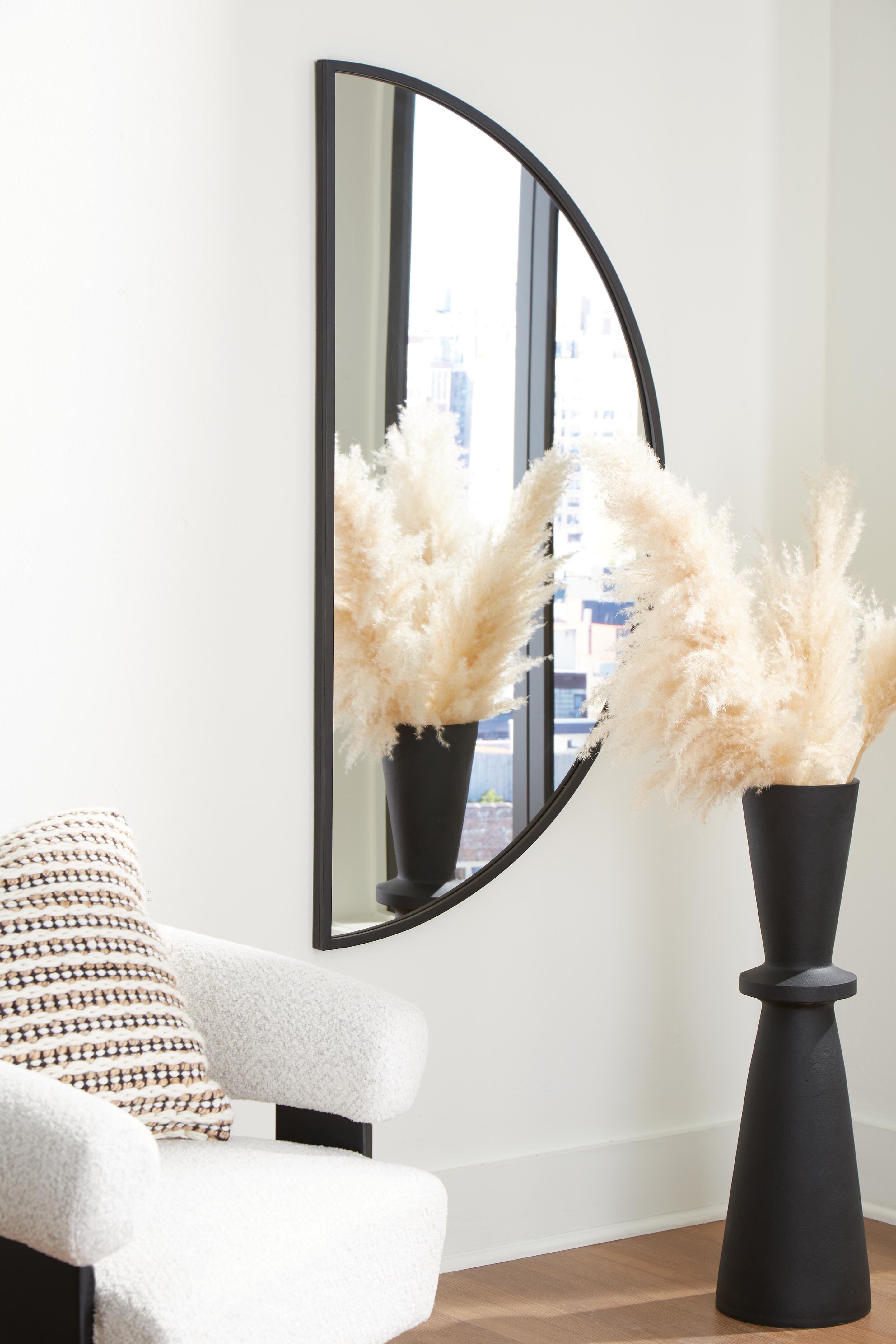Click here for Denlow Accent Mirror  Black prices