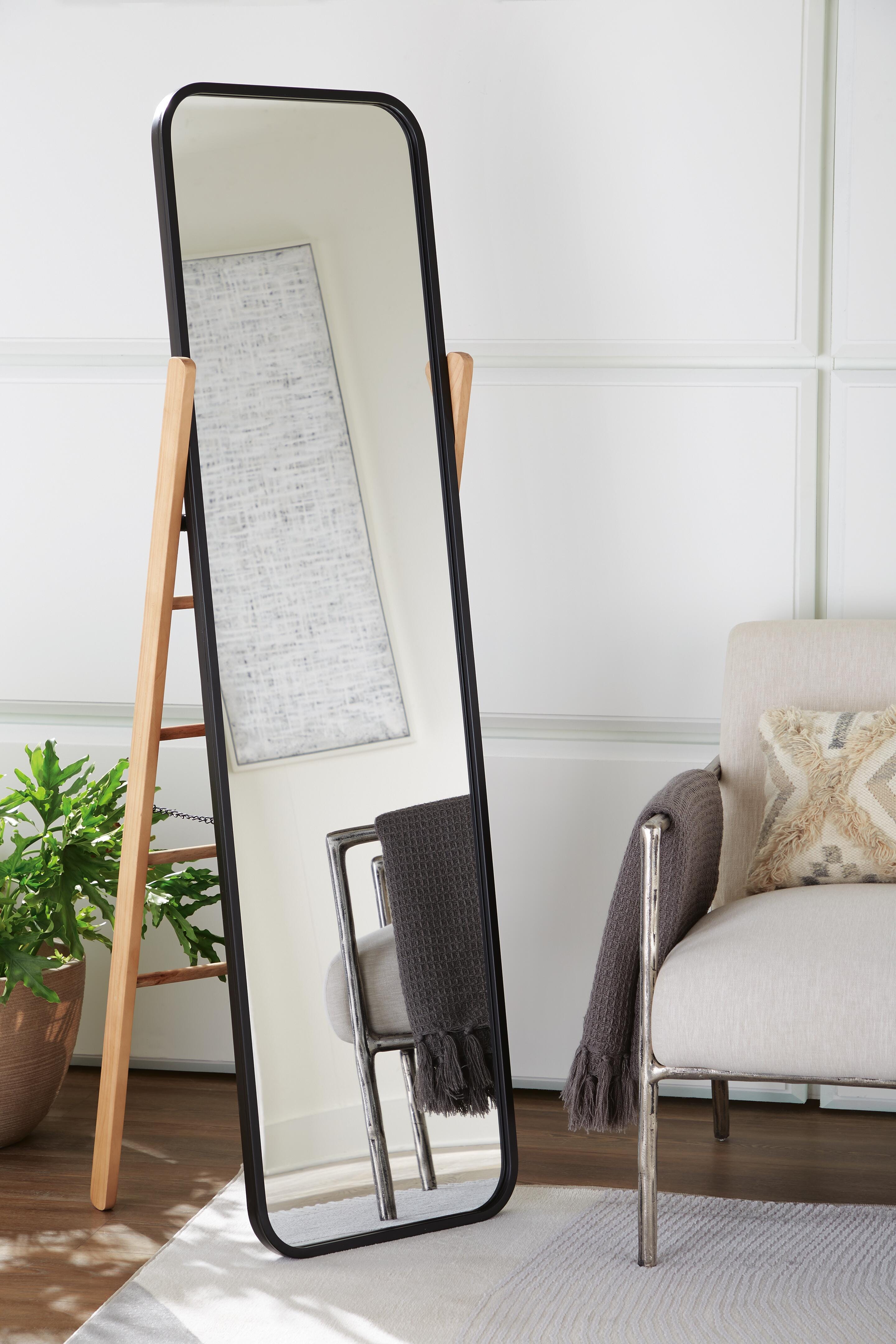 Click here for Bronick Floor Mirror  Black/Brown prices