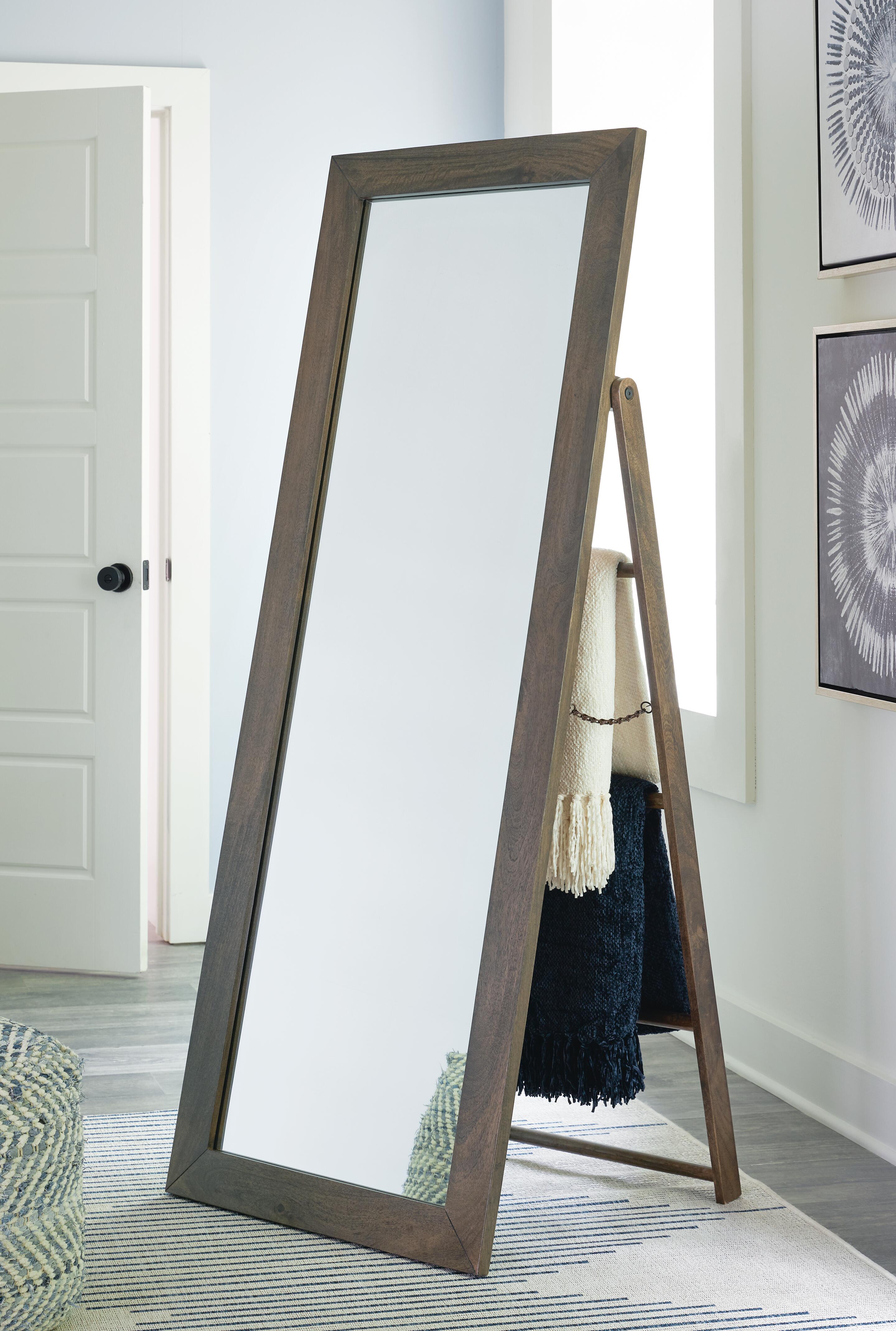 Click here for Dirkins Floor Mirror  Brown prices