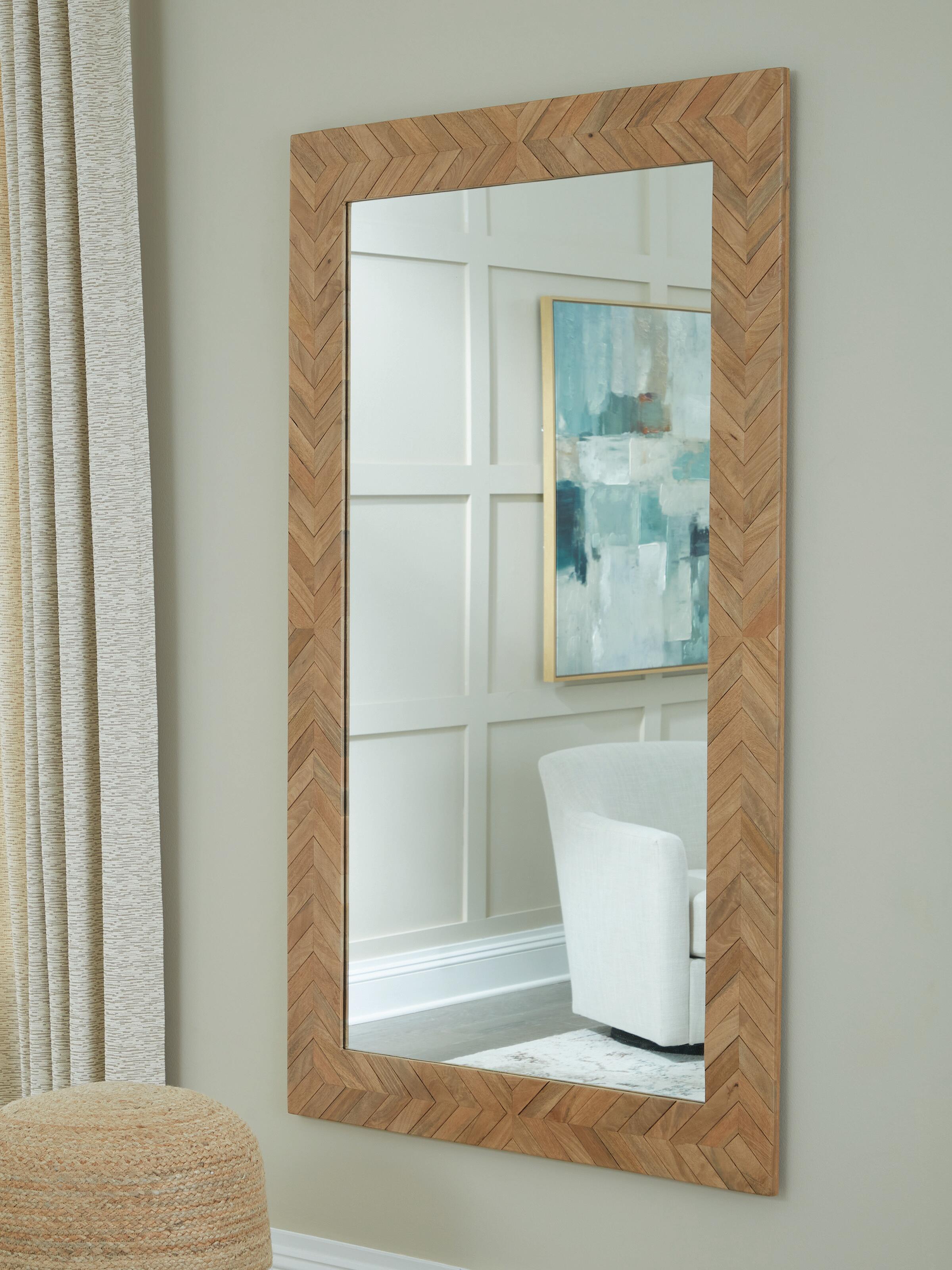 Click here for Waylane Mirror  Brown prices