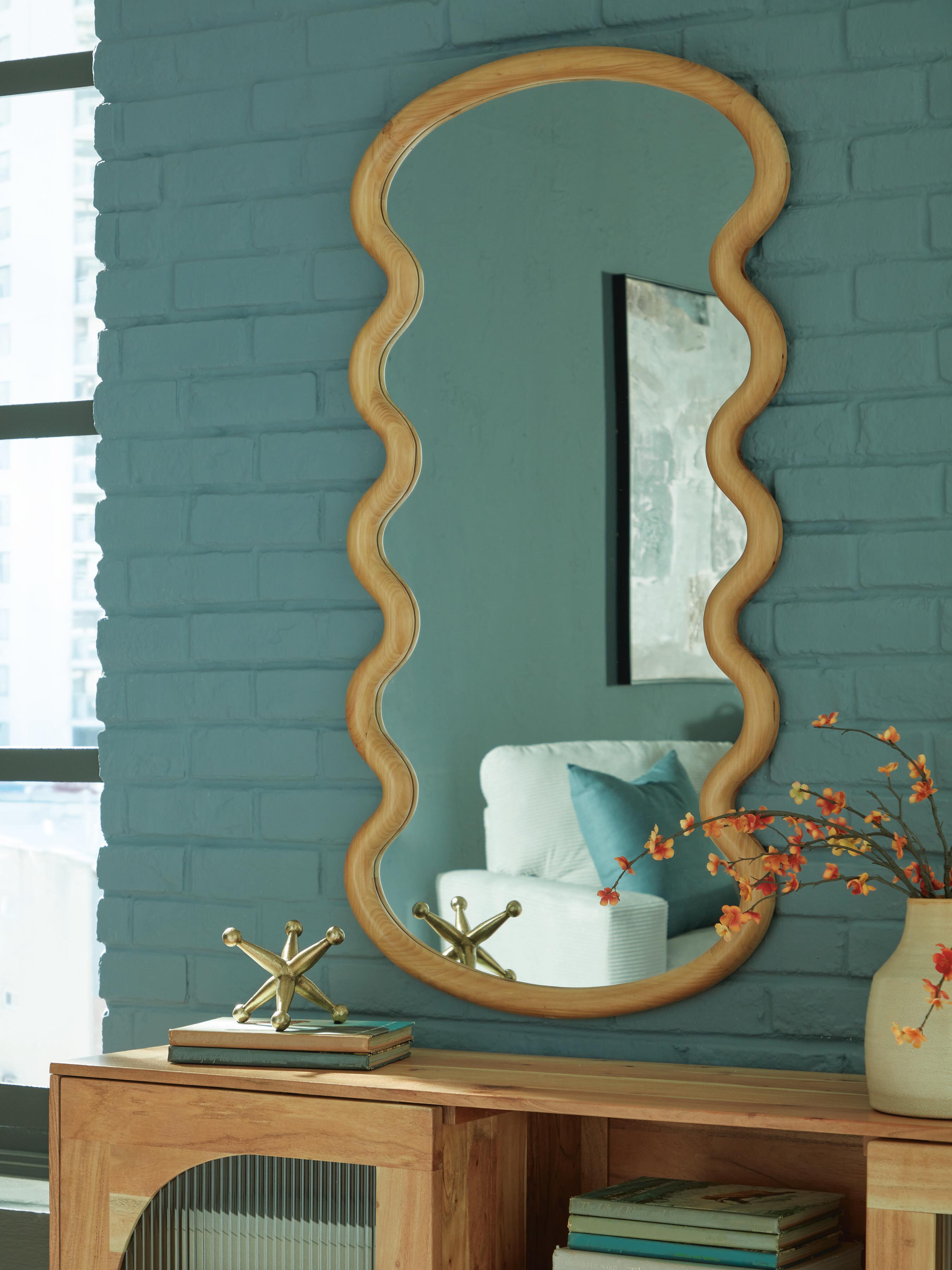 Click here for Serendis Accent Mirror  Brown prices