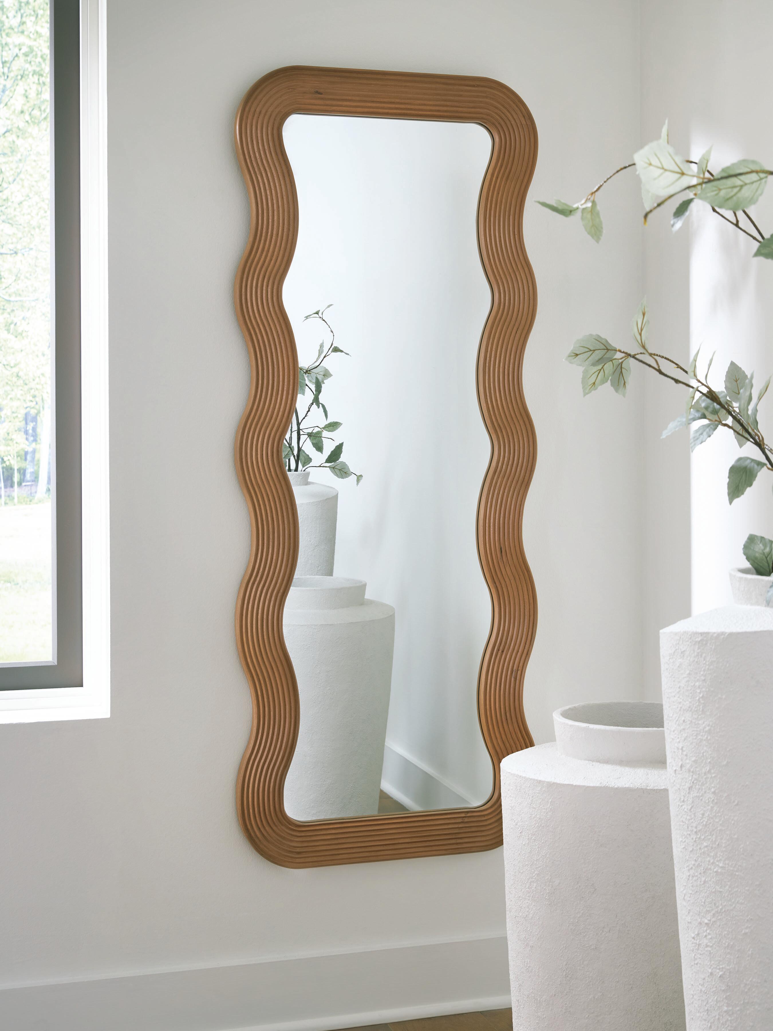 Click here for Ellisonville Floor Mirror  Brown prices