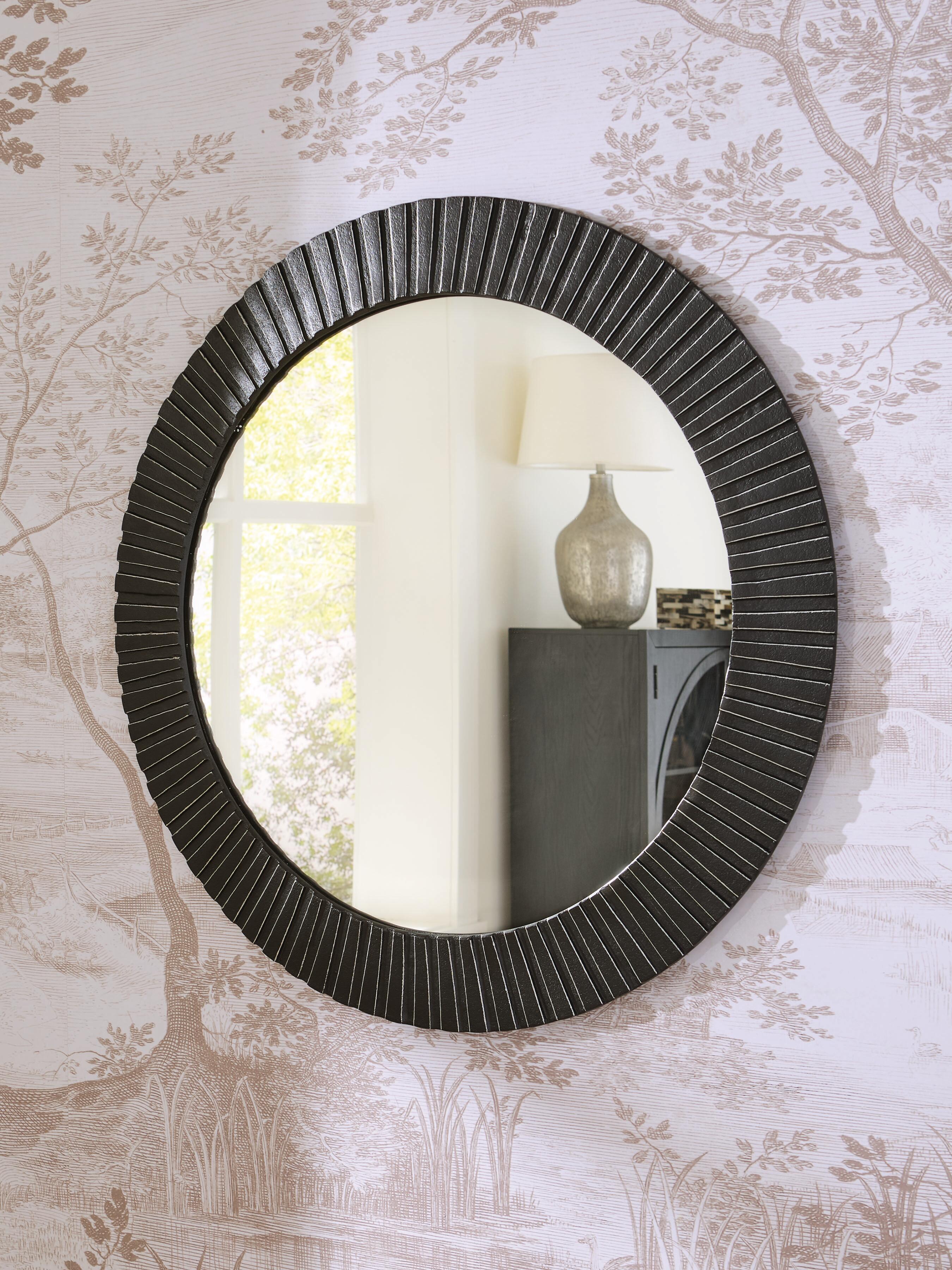Click here for Ozias Accent Mirror  Black prices