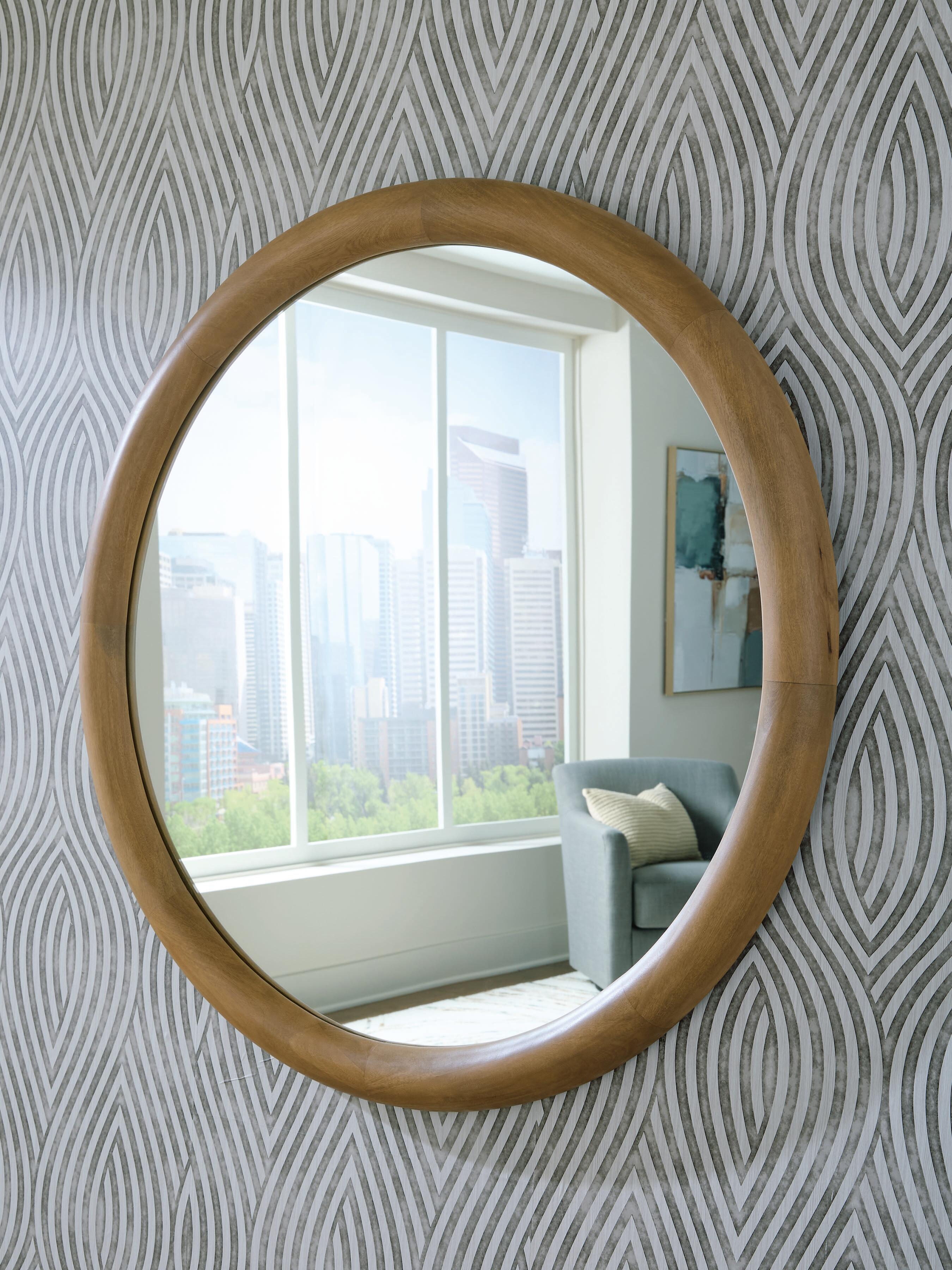 Click here for Yadiel Accent Mirror  Brown prices