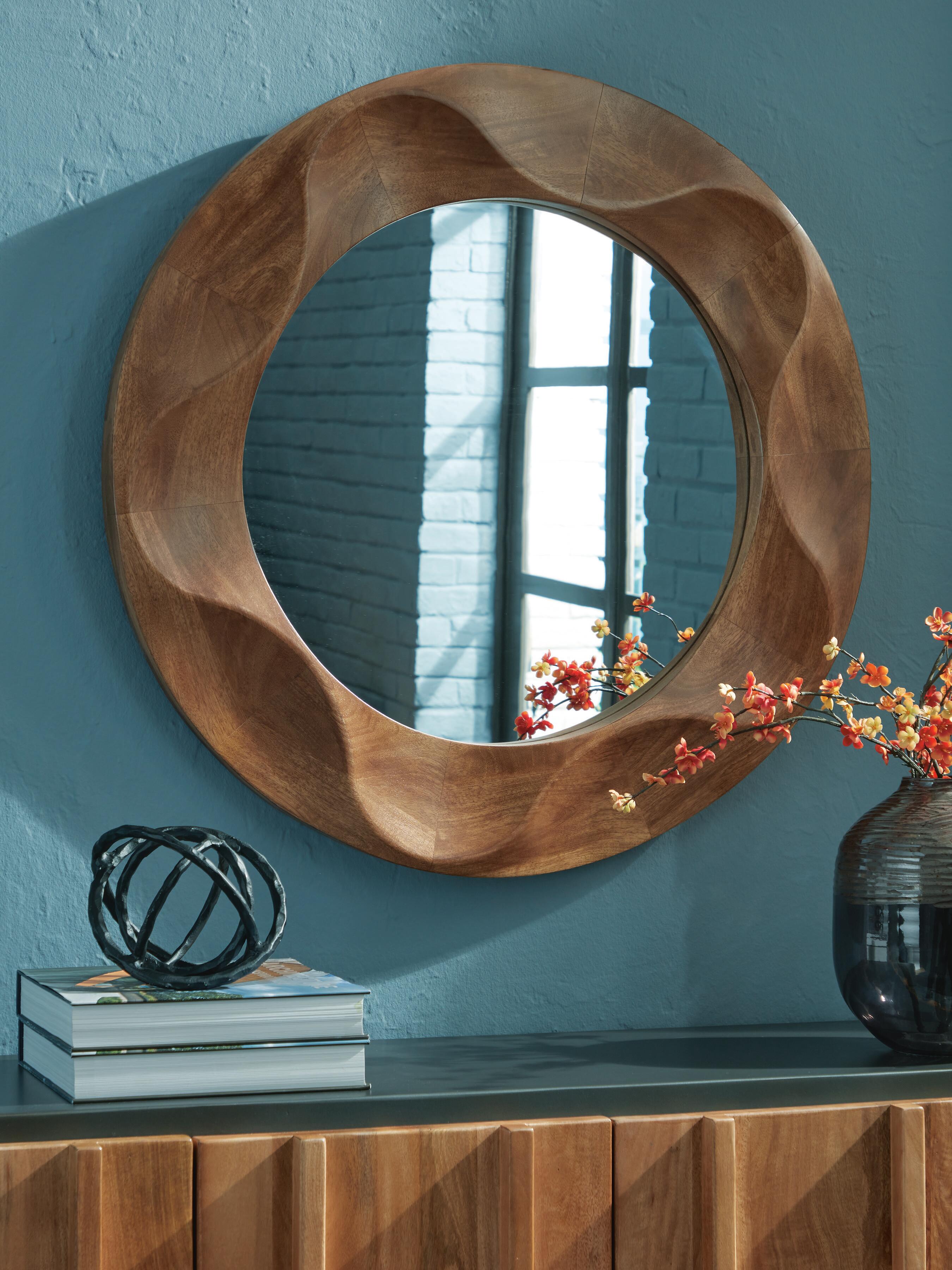 Click here for Aajon Accent Mirror  Brown prices