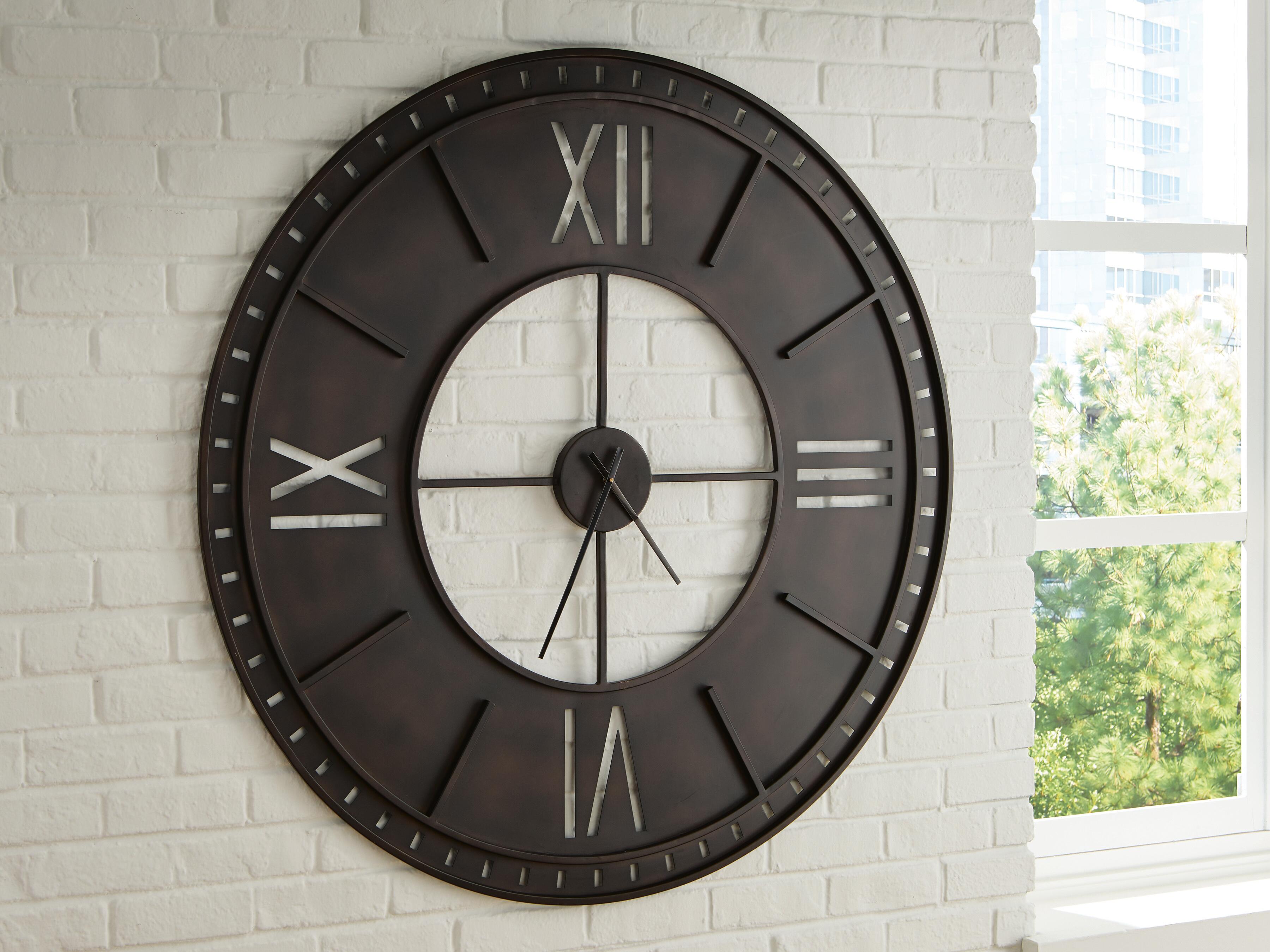 Click here for Lytle Wall Clock  Antique Brown prices