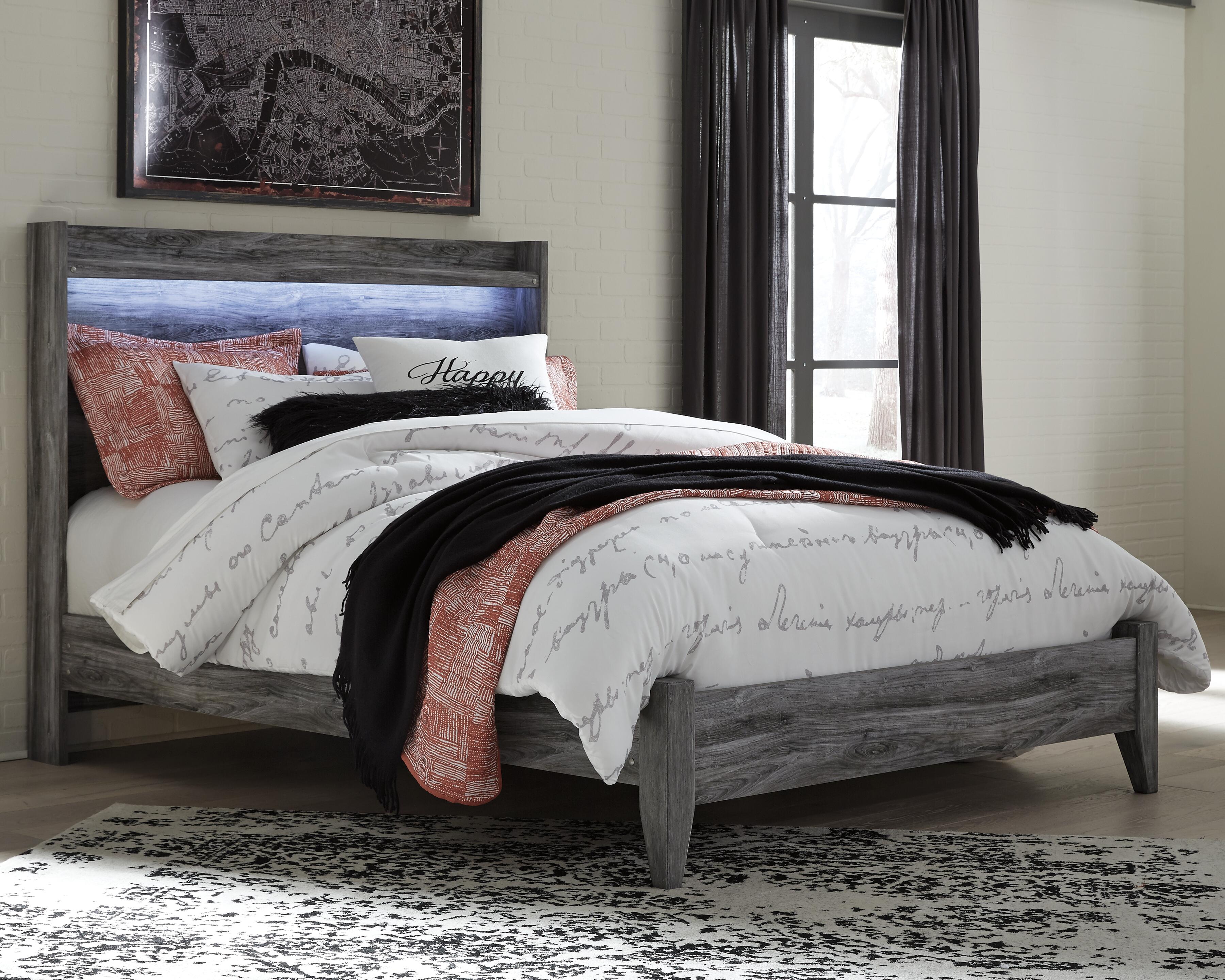 Click here for Baystorm Queen Panel Bed  Gray prices