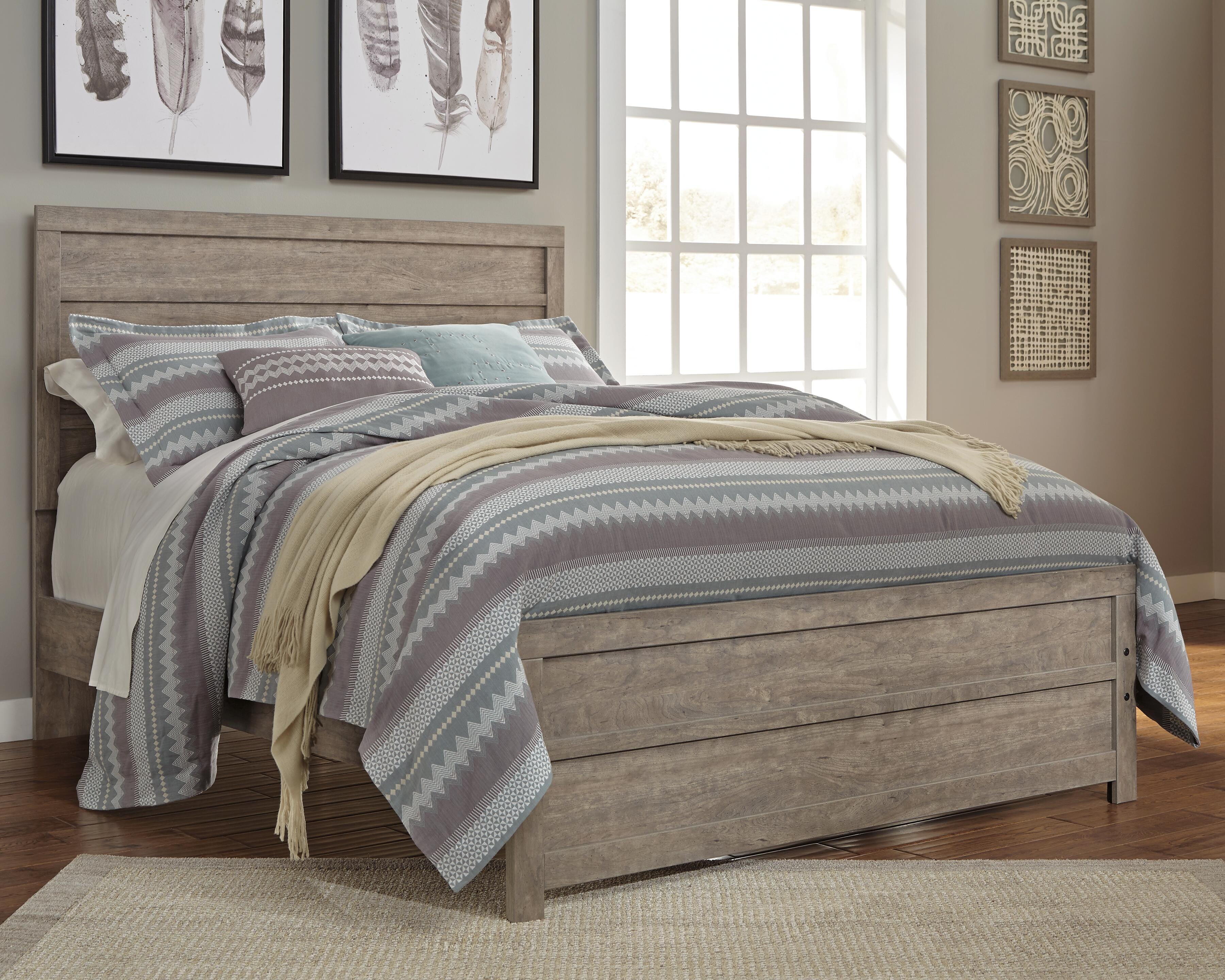 Click here for Culverbach Queen Panel Bed  Gray prices