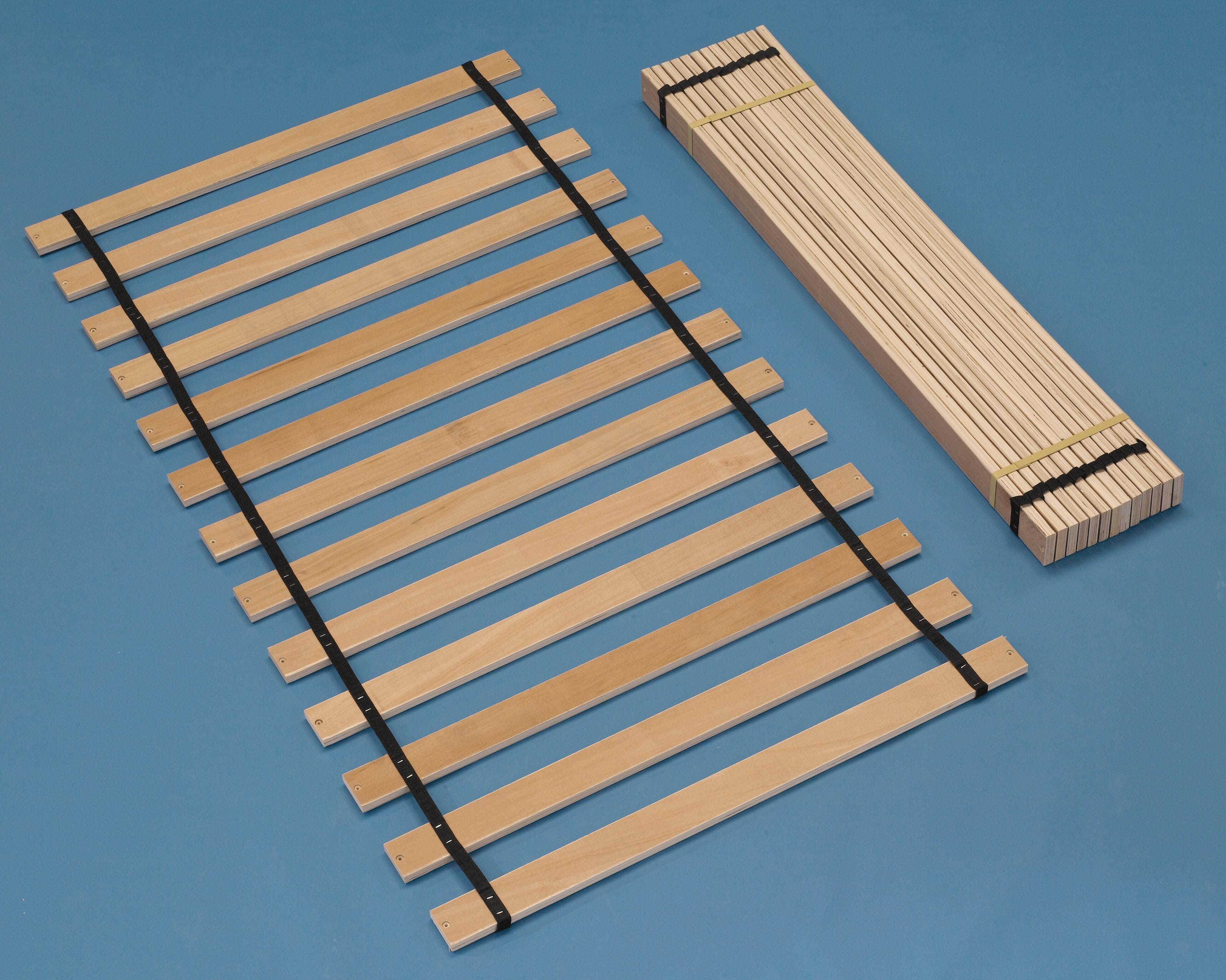 Click here for Frames and Rails Twin Wooden Roll Slats  Brown prices