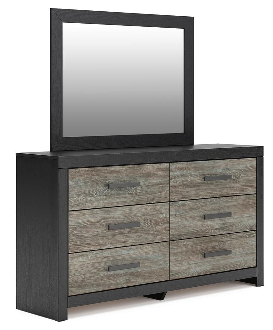 Click here for Jonnifer Dresser and Mirror  Black/Gray prices