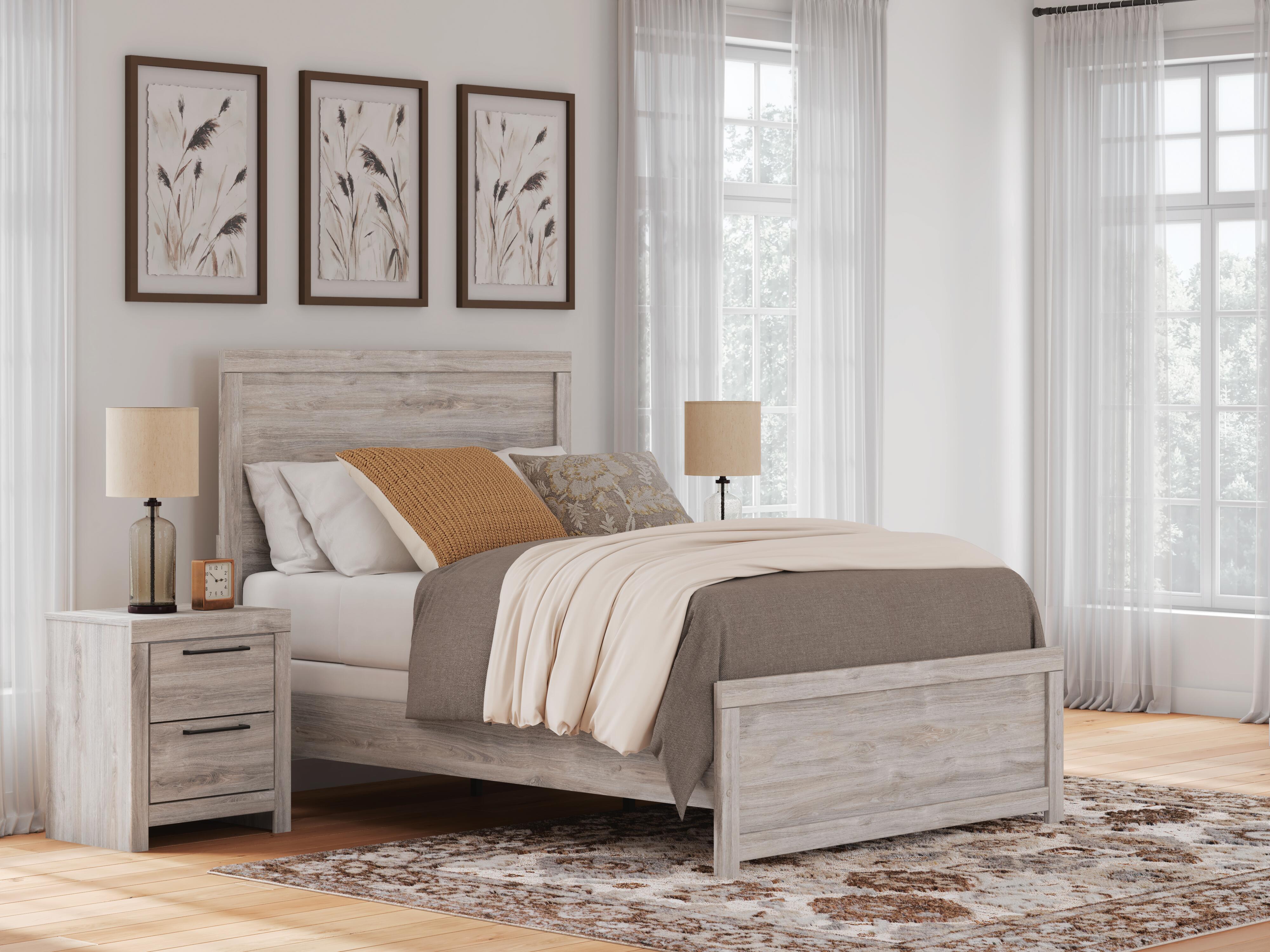Click here for Jonnifer Full Panel Bed  Gray prices