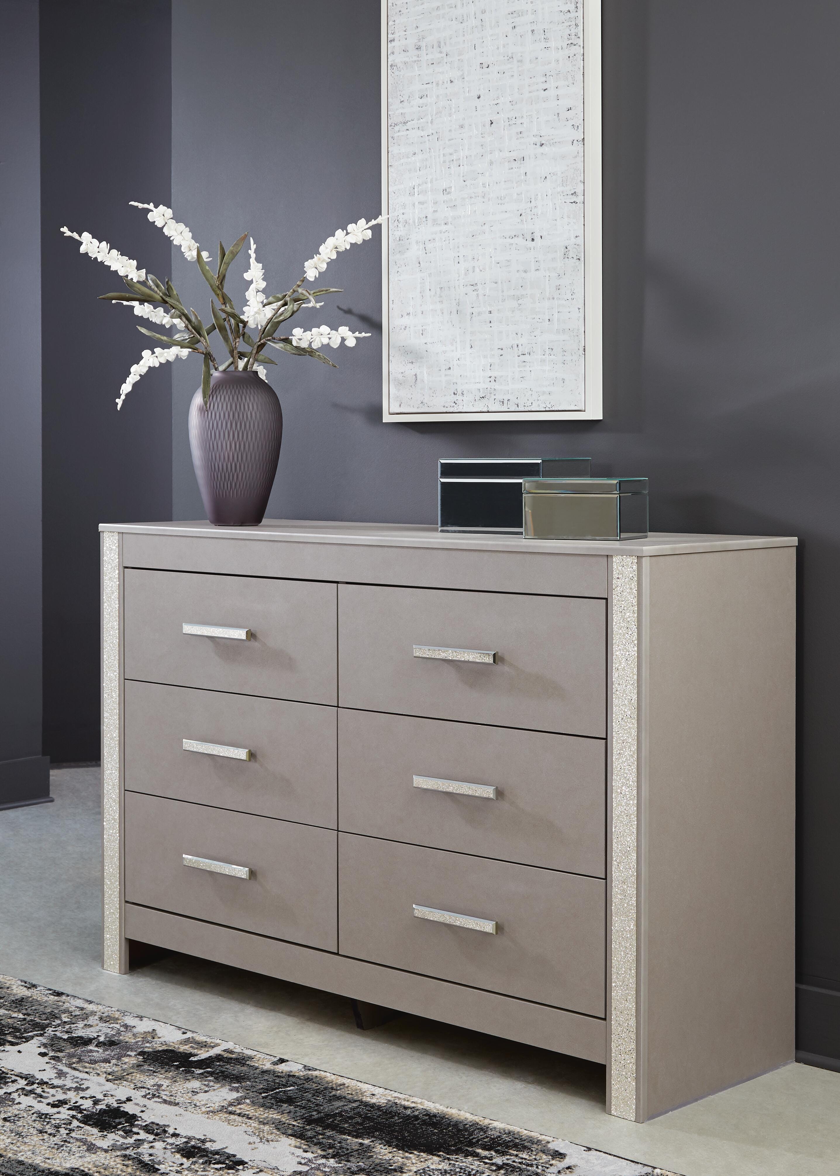 Click here for Surancha 6 Drawer Dresser  Gray prices