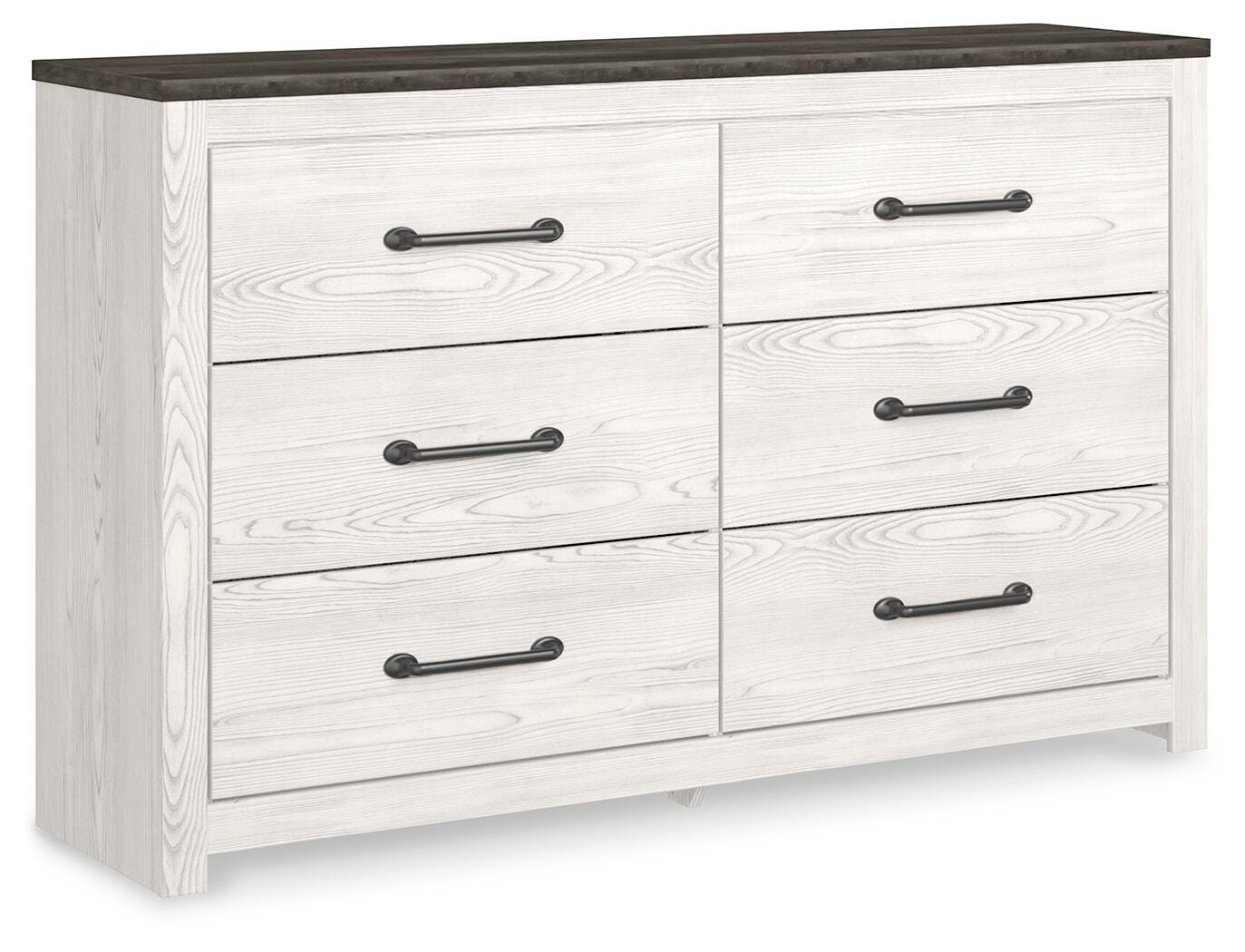 Click here for Gerridan 6 Drawer Dresser  White/Gray prices