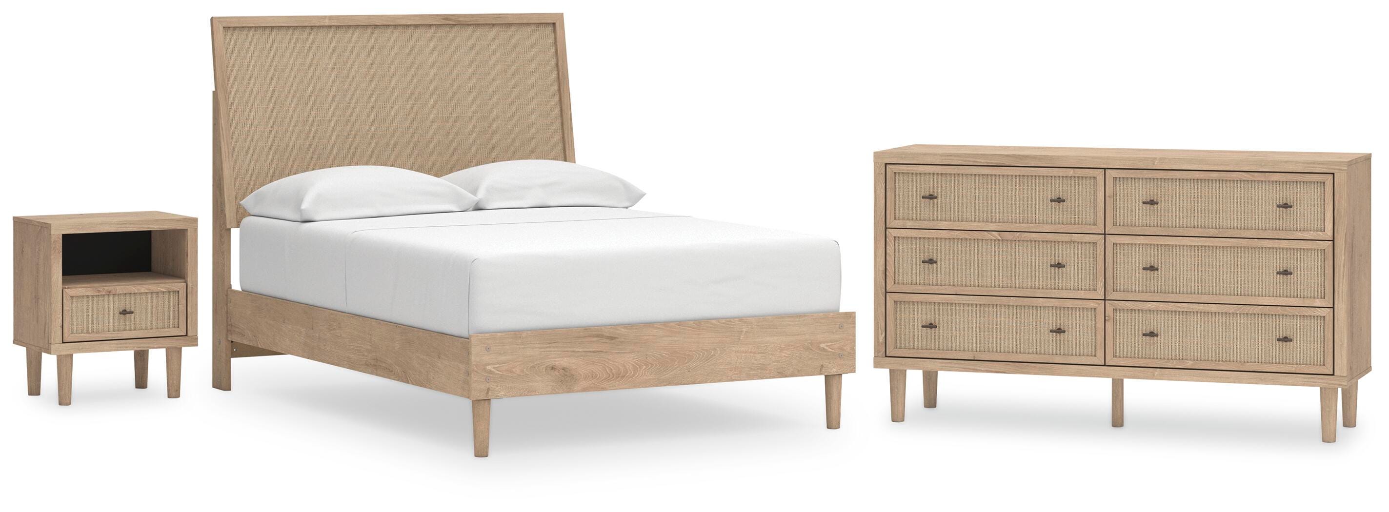 Click here for Cielden Full Panel Bed with Dresser and Nightstand... prices