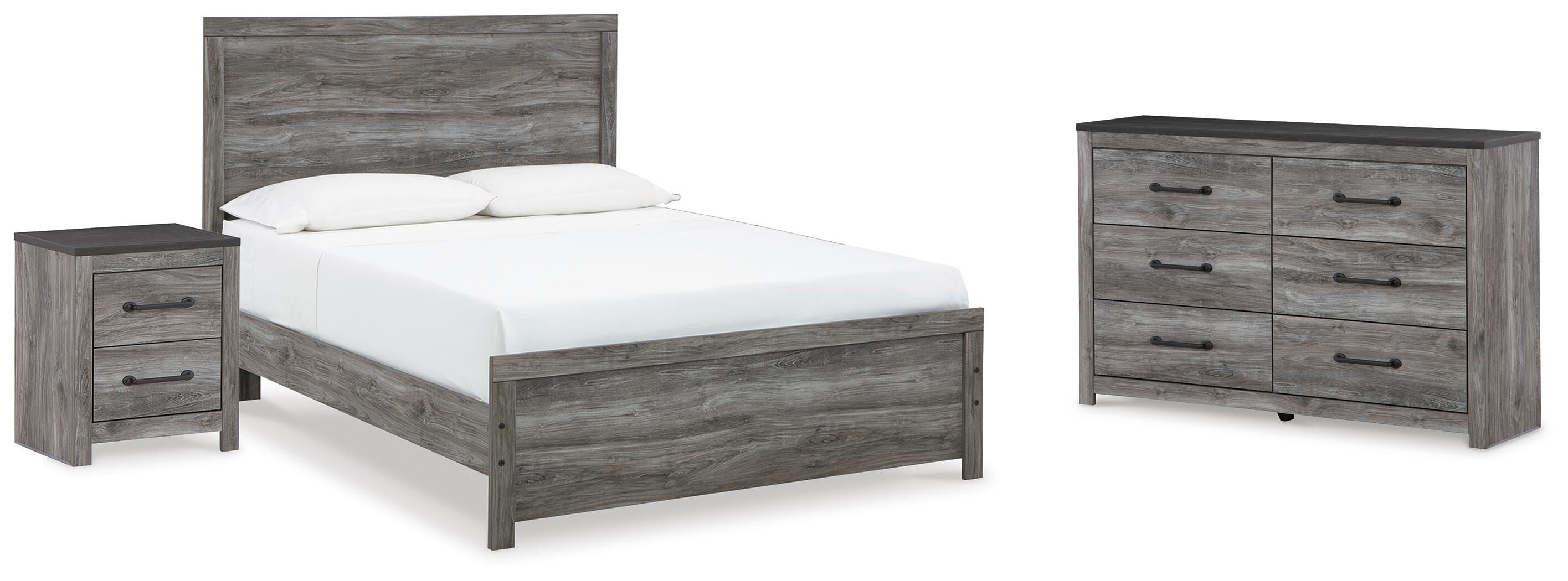 Click here for Bronyan Queen Panel Bed with Dresser and Nightstan... prices