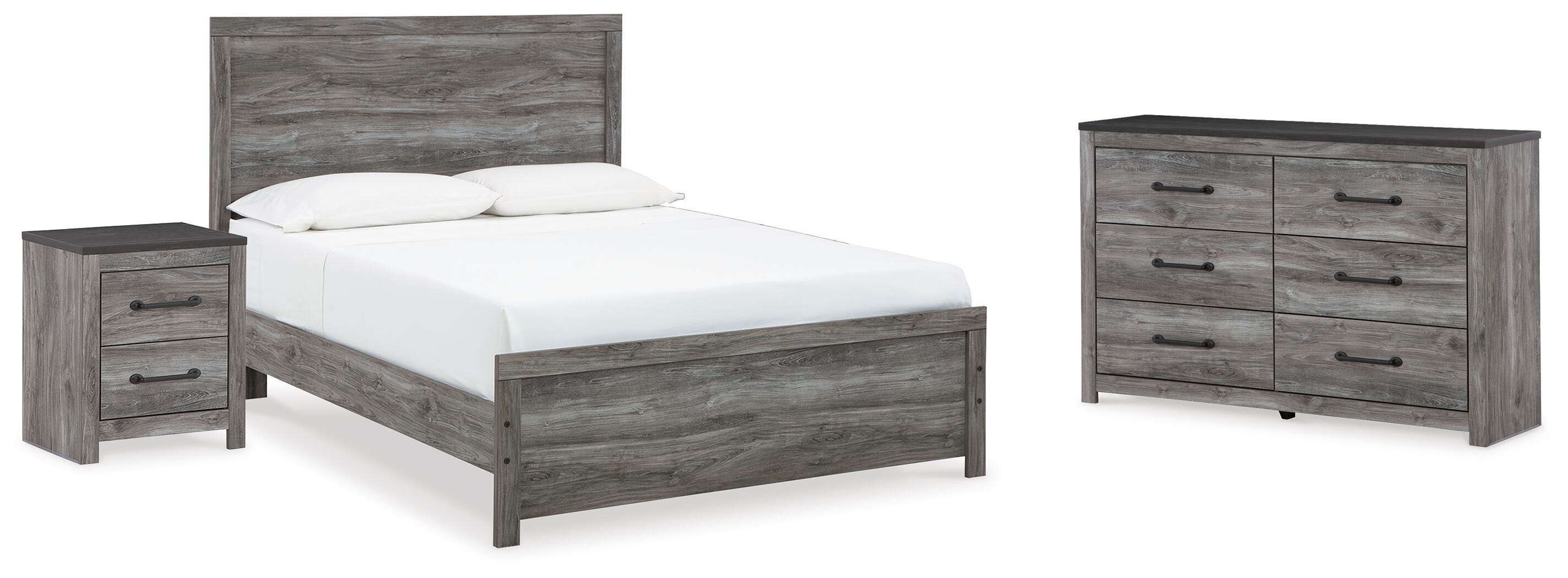 Click here for Bronyan King Panel Bed with Dresser and Nightstand... prices