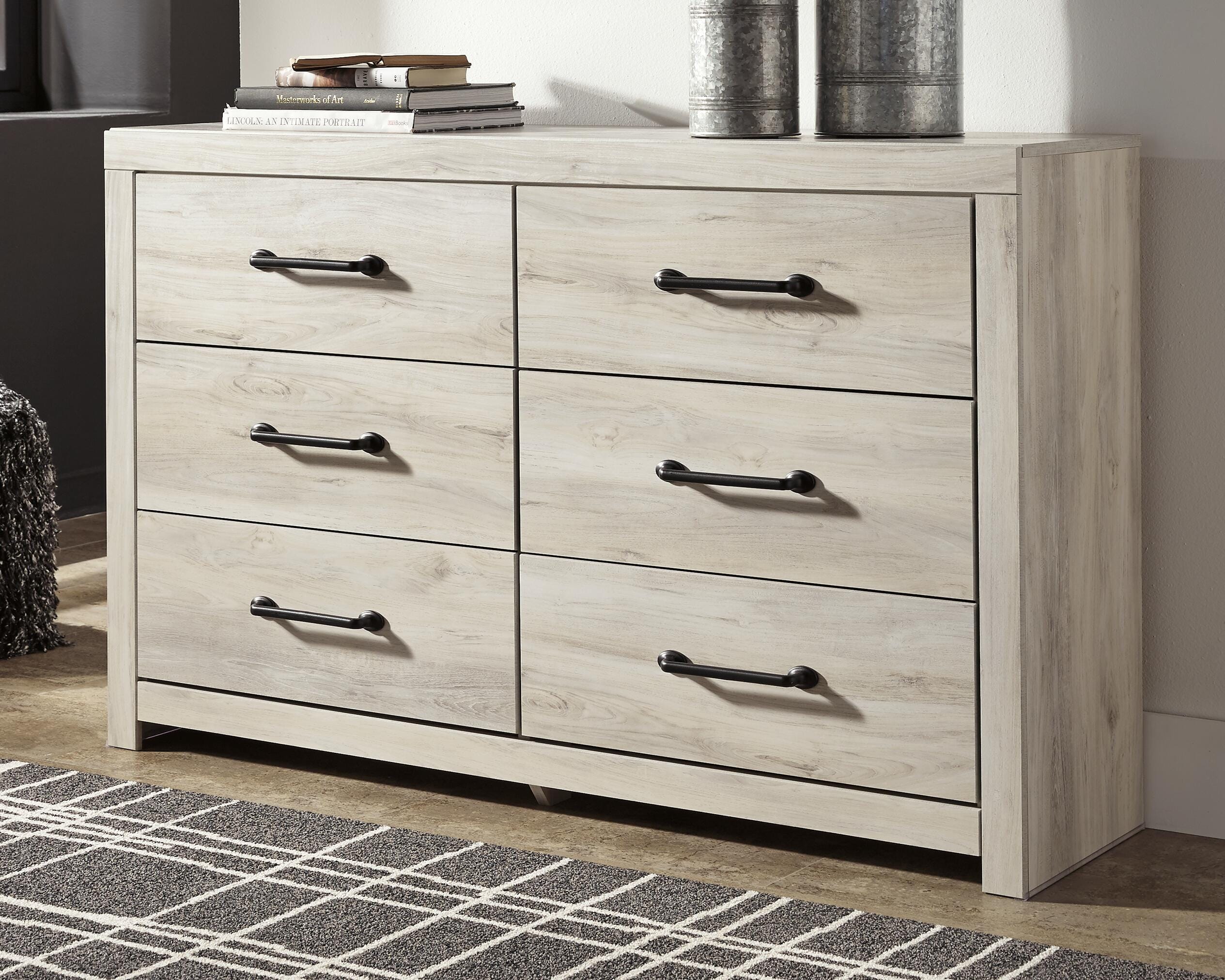 Click here for Cambeck 6 Drawer Dresser  Whitewash prices