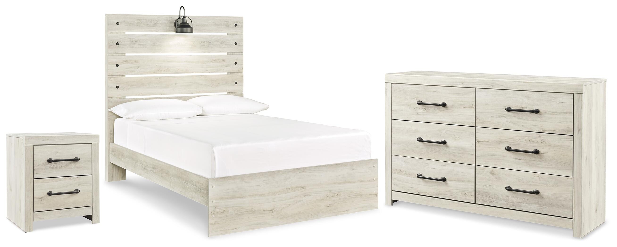 Click here for Cambeck Full Panel Bed with Dresser and Nightstand... prices