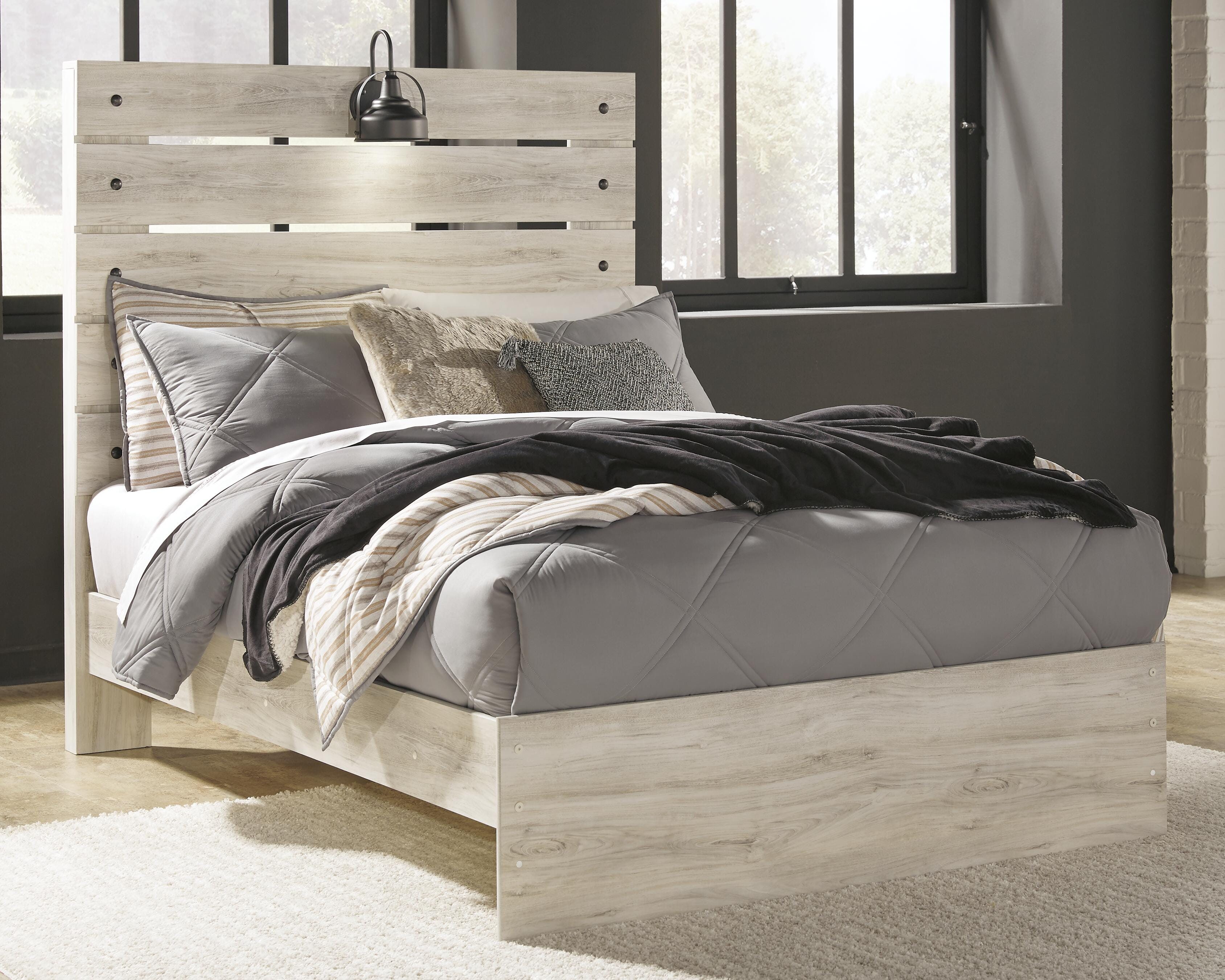 Click here for Cambeck Full Panel Bed  Whitewash prices