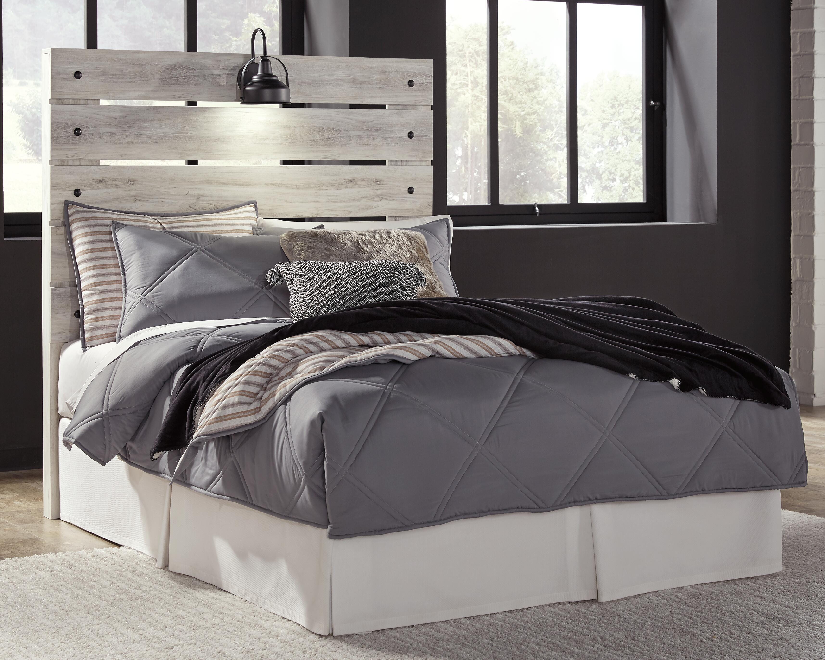 Click here for Cambeck Full Panel Headboard  Whitewash prices