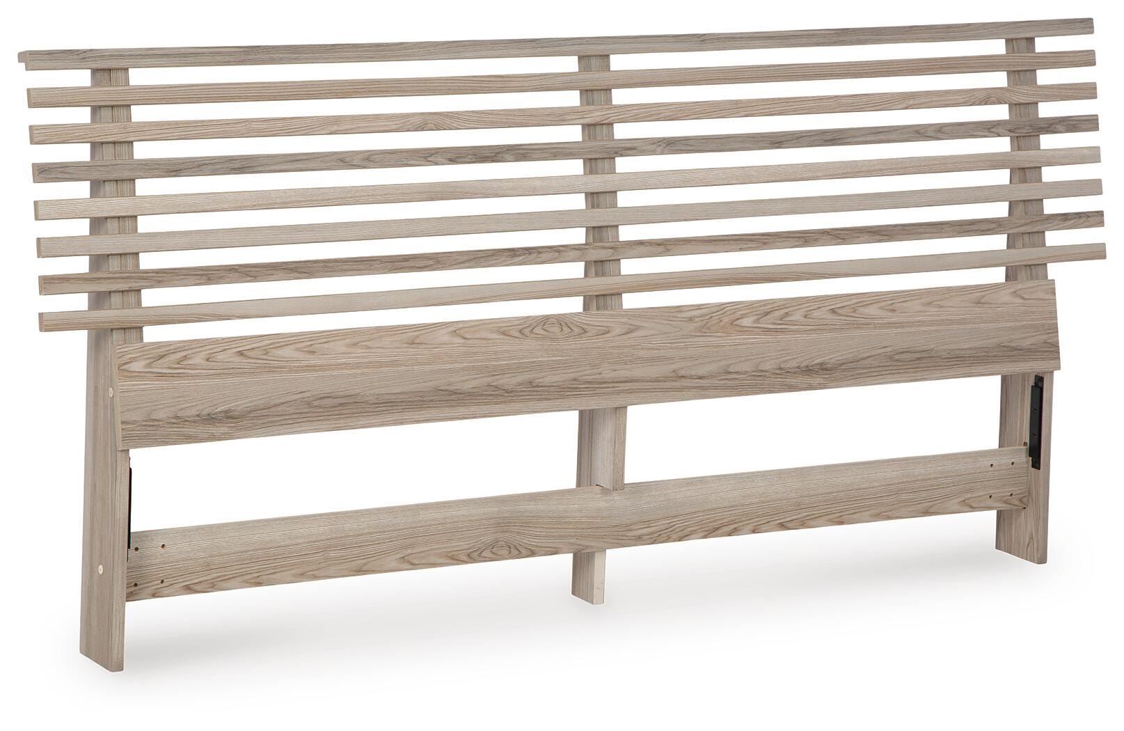 Click here for Hasbrick King Slat Headboard  Tan prices