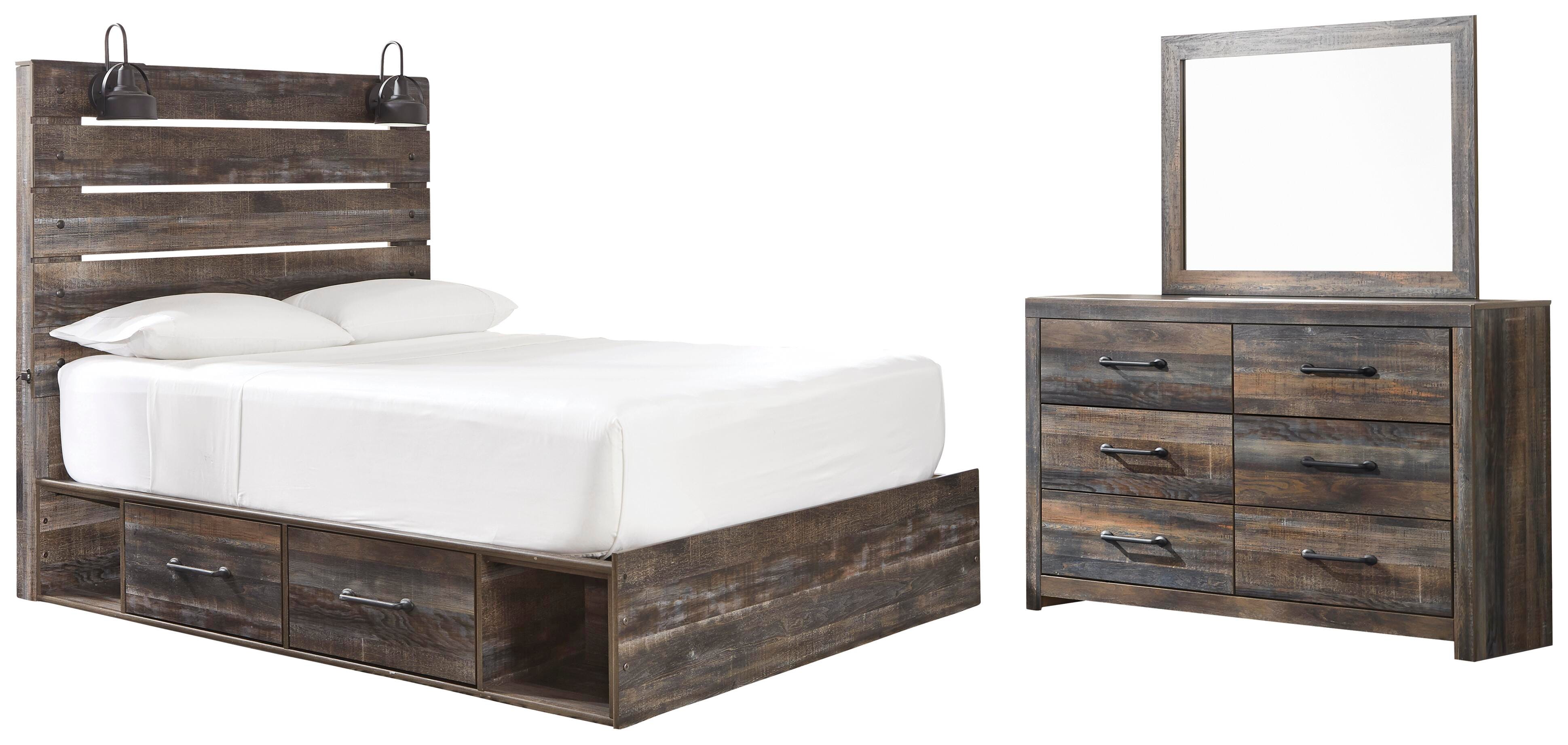 Click here for Drystan Twin Panel Bed with 2 Storage Drawers with... prices