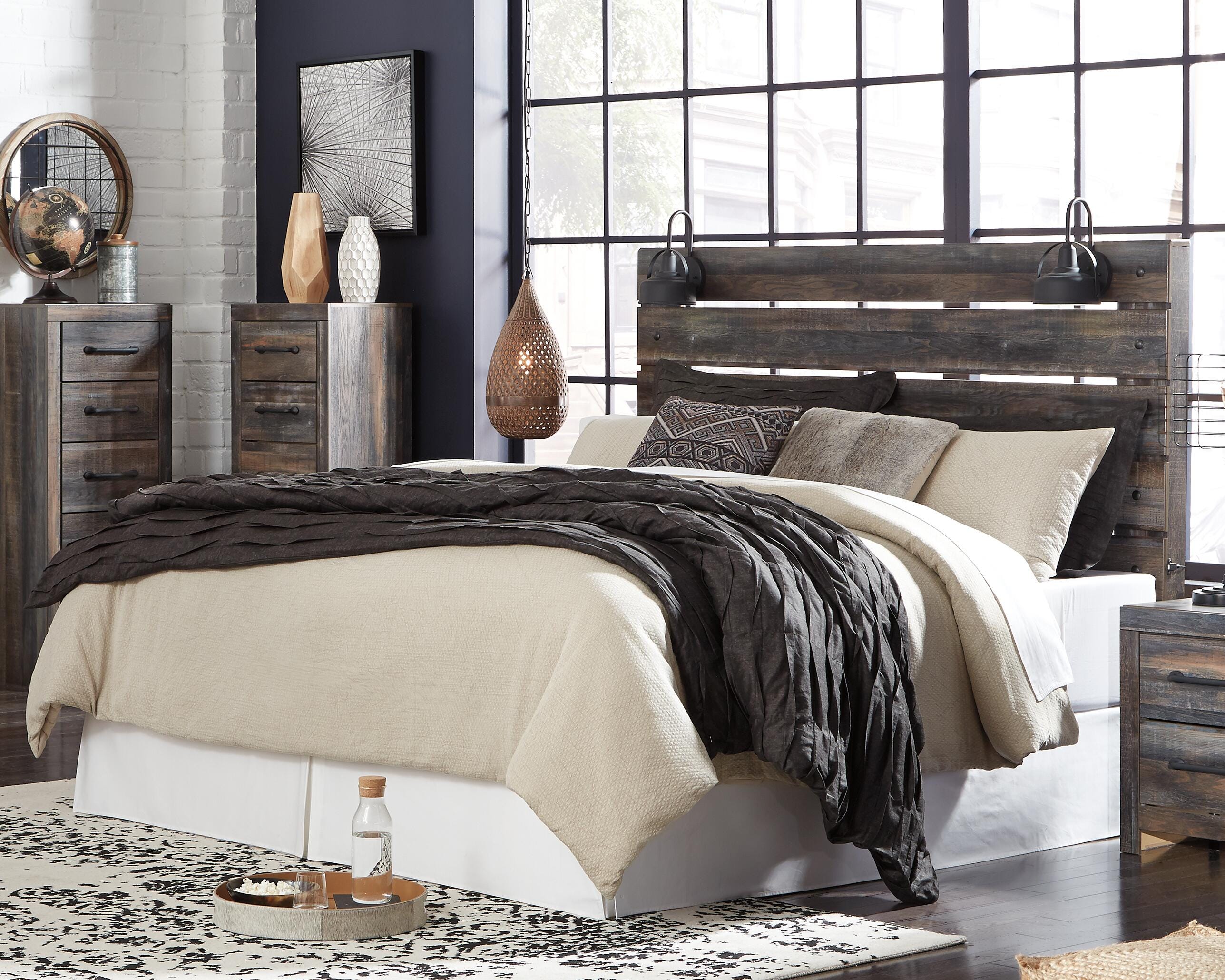 Click here for Drystan King Panel Headboard  Multi prices